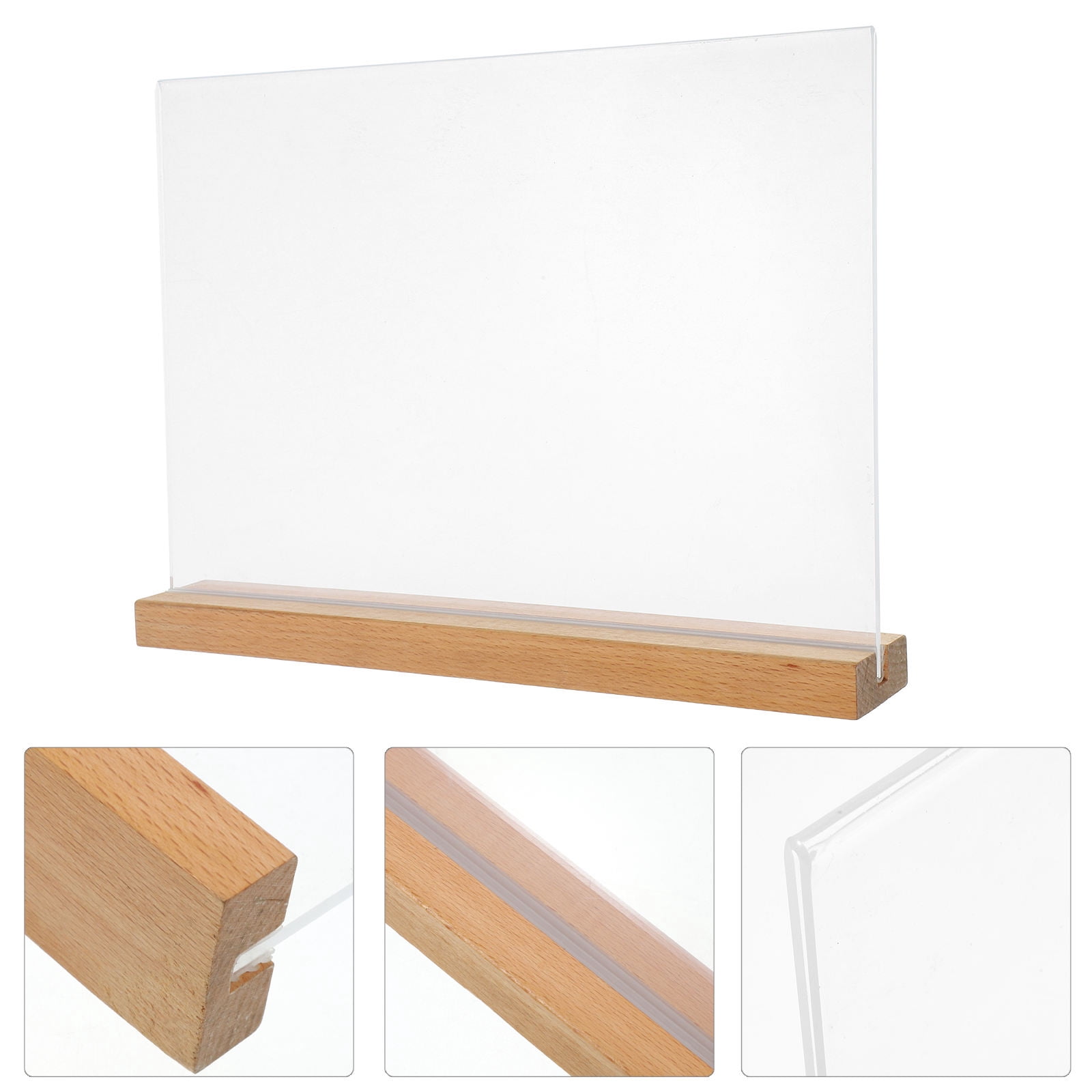 MLINS Sign Holder Document Holder Vertical Sign Holder Restaurant ...