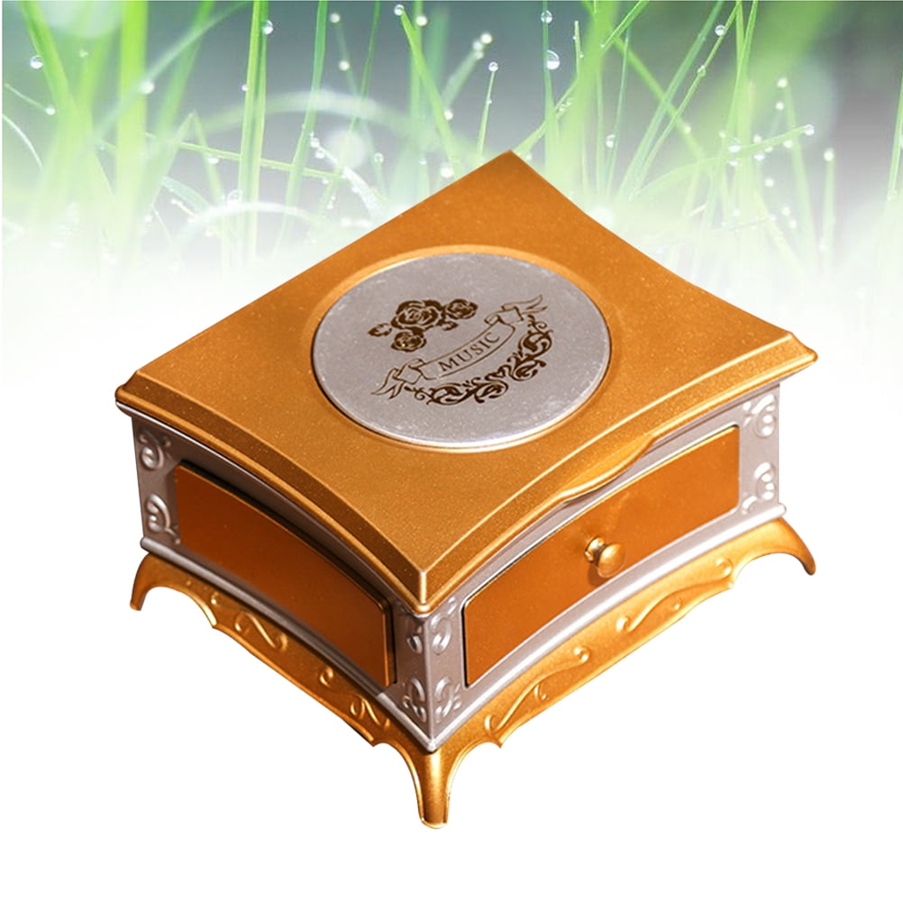 MLINS Silver Plastic Music Box for Decor Use Odourless and Exquisite ...