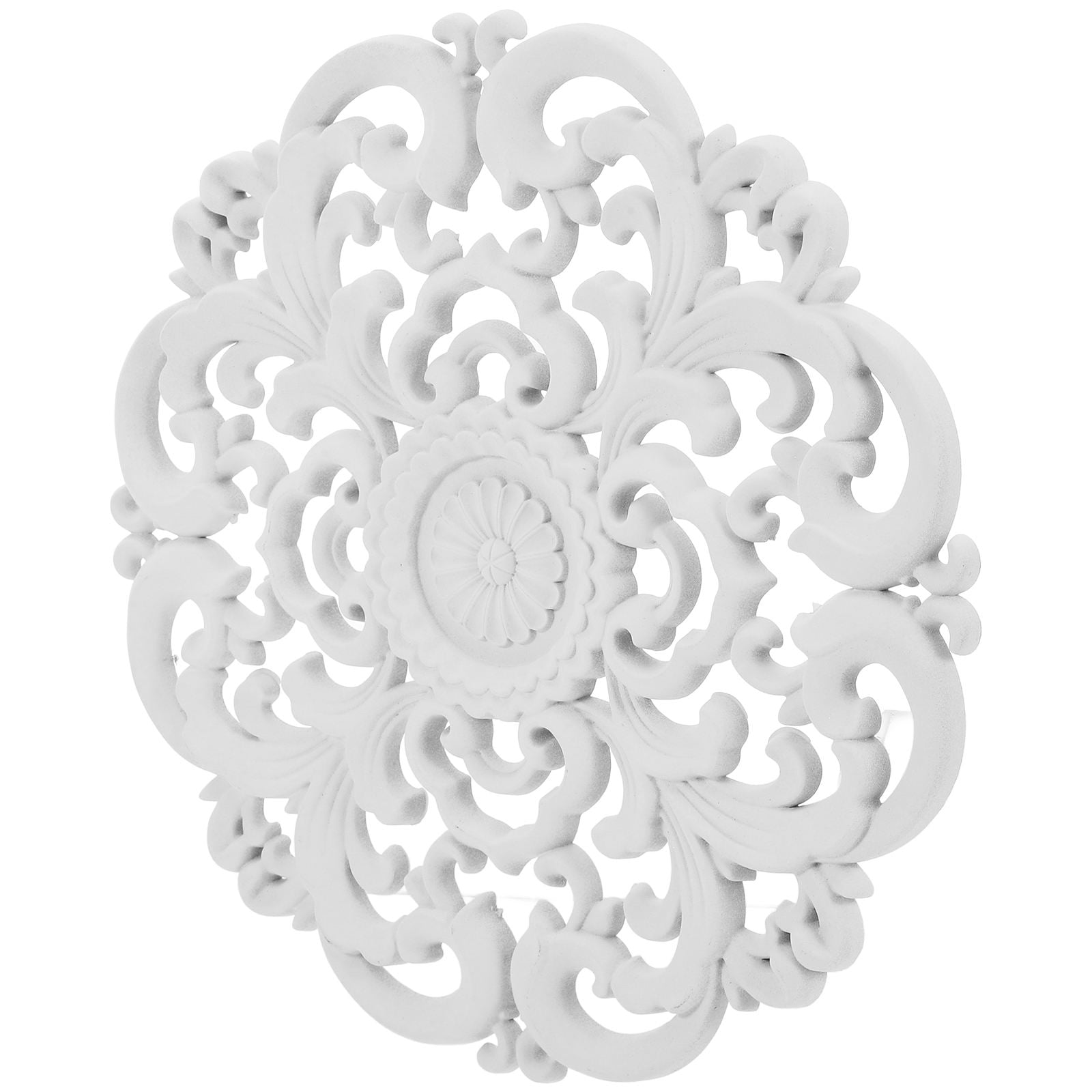 MLINS Simple Ceiling Medallion Ring Ceiling Decorative Medallion Solid Ceiling Medallion Ceiling ...