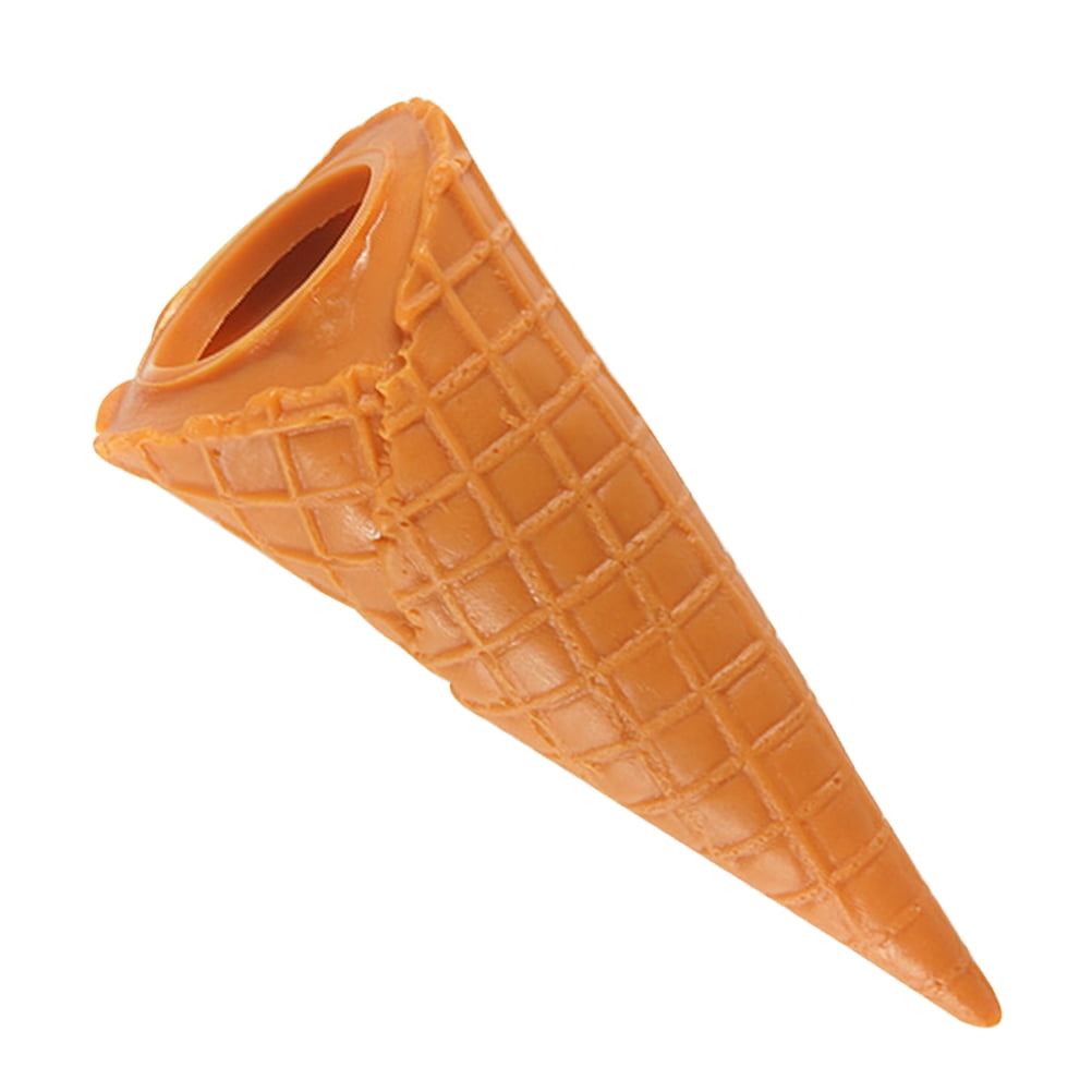 MLINS Simulated Ice Cream Cone Base Pretend Food Model Fake Food Model ...