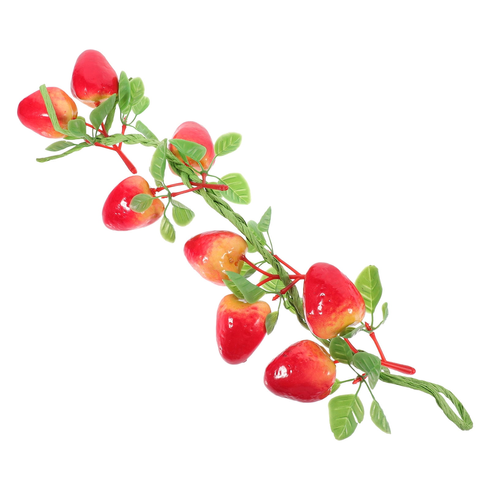 Milisten Polystyrene Strawberry Fruit Branches For Home 1Pack 19.7X4 ...