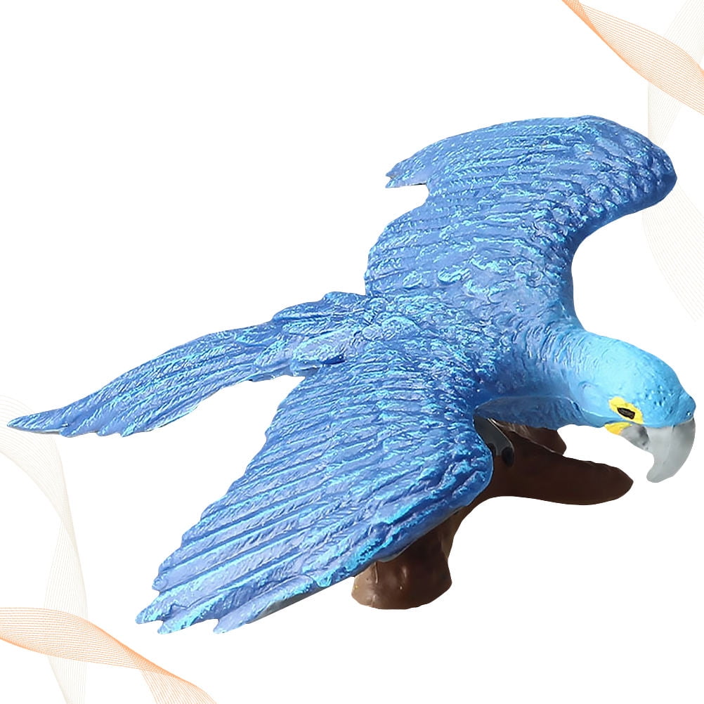 MLINS Simulation Animal Model Kids Playing Toy Birds Model Cartoon ...