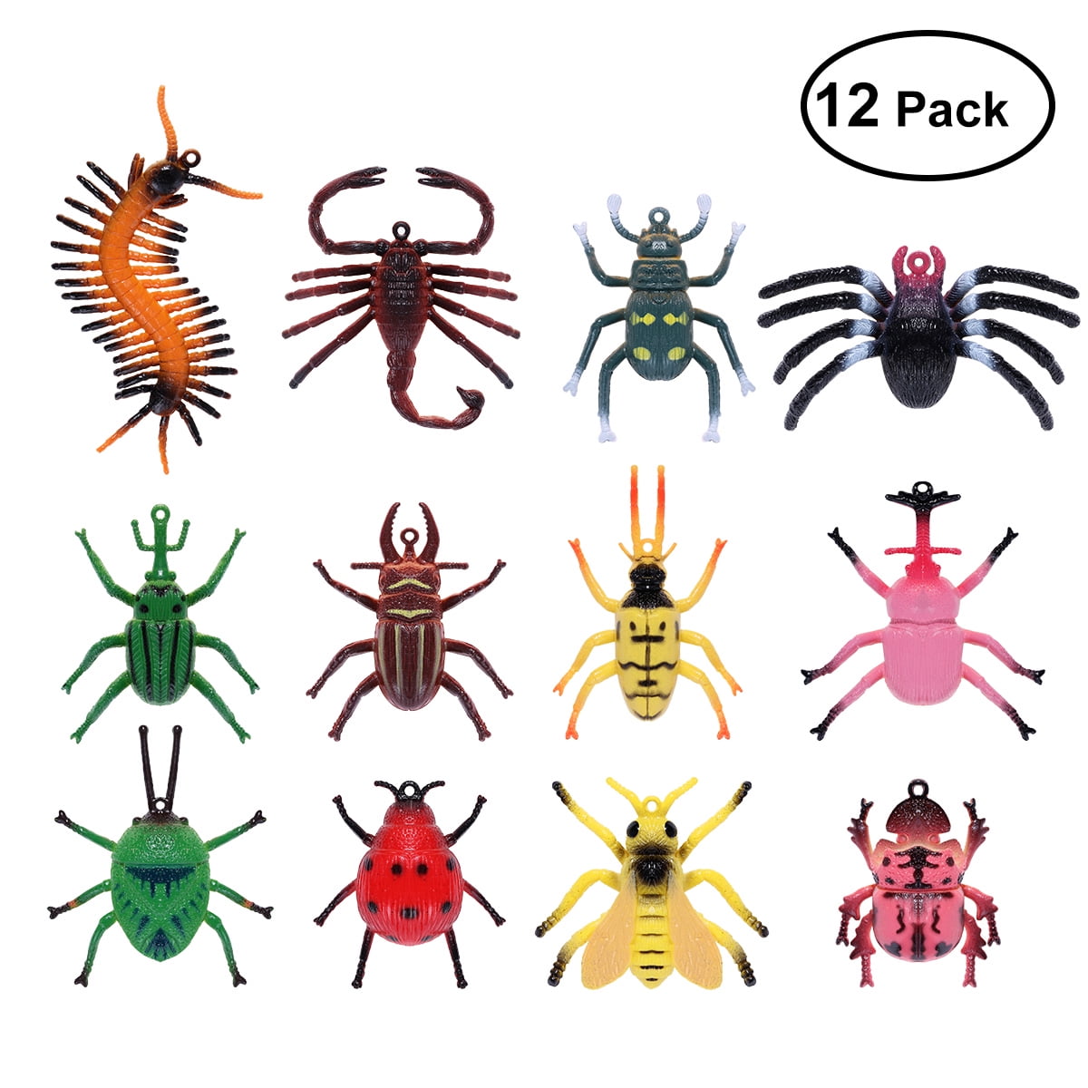 MLINS Simulation Insect Model Primary School Toys Party Tricks Animal ...