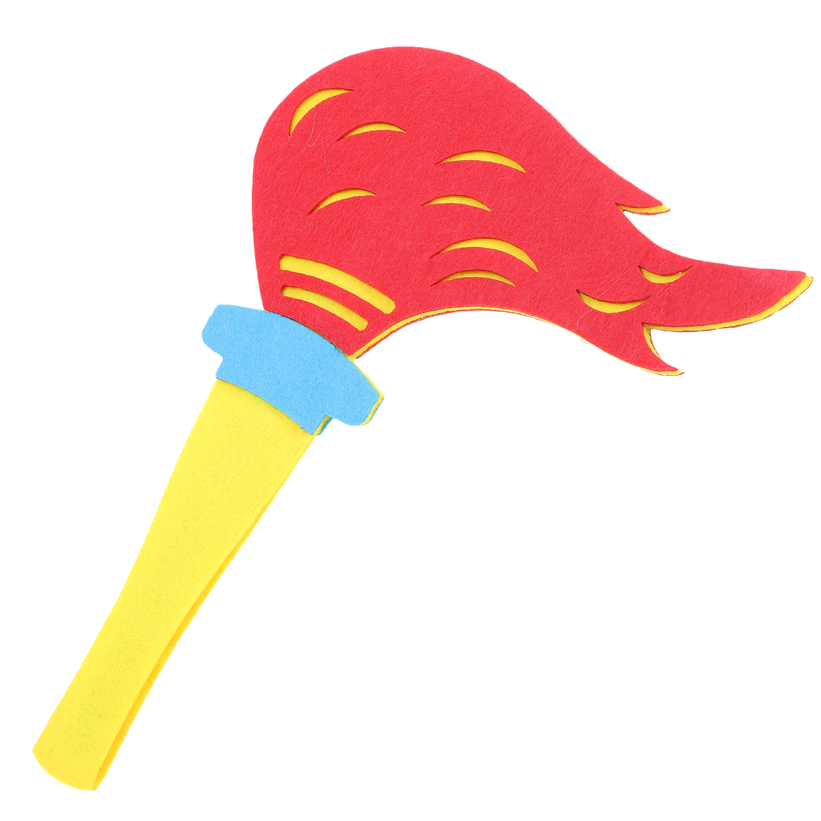 LIFKOME Felt Torch Props for Party Decoration and Cosplay Multi Color ...