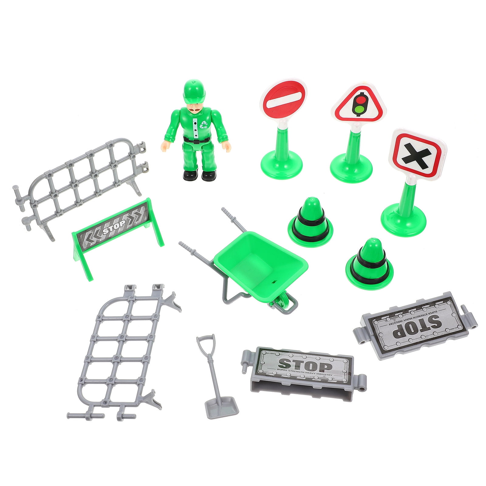 MLINS Simulation Traffic Sign Toy for Kids in Assorted Colors Made of ...