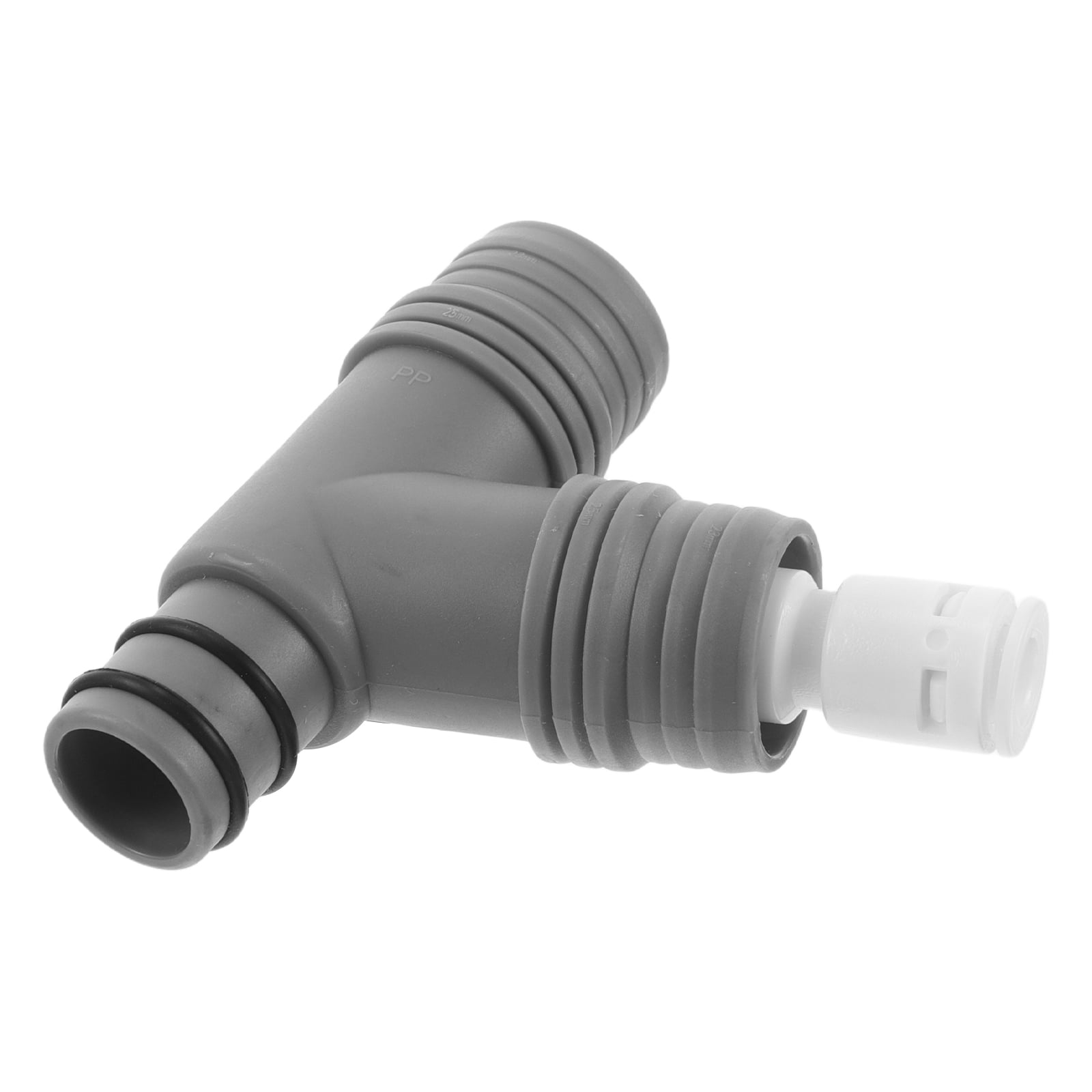 MLINS Sink Drain Pipe Adapter 3 Way Y-Shaped Strainer Connector Waste ...