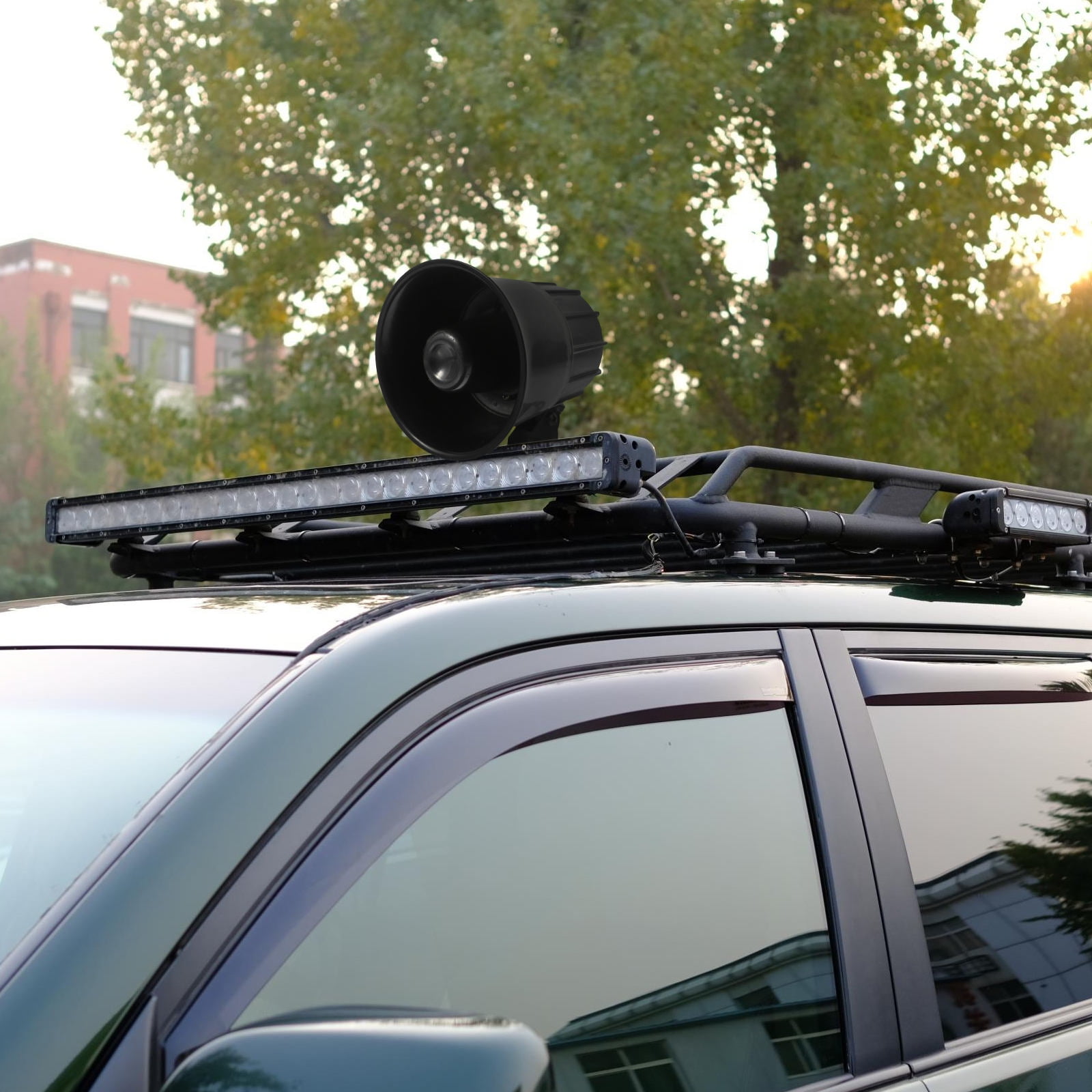 MLINS Siren Speaker 12v Pa Subwoofer Pa Horn Car Communication System ...