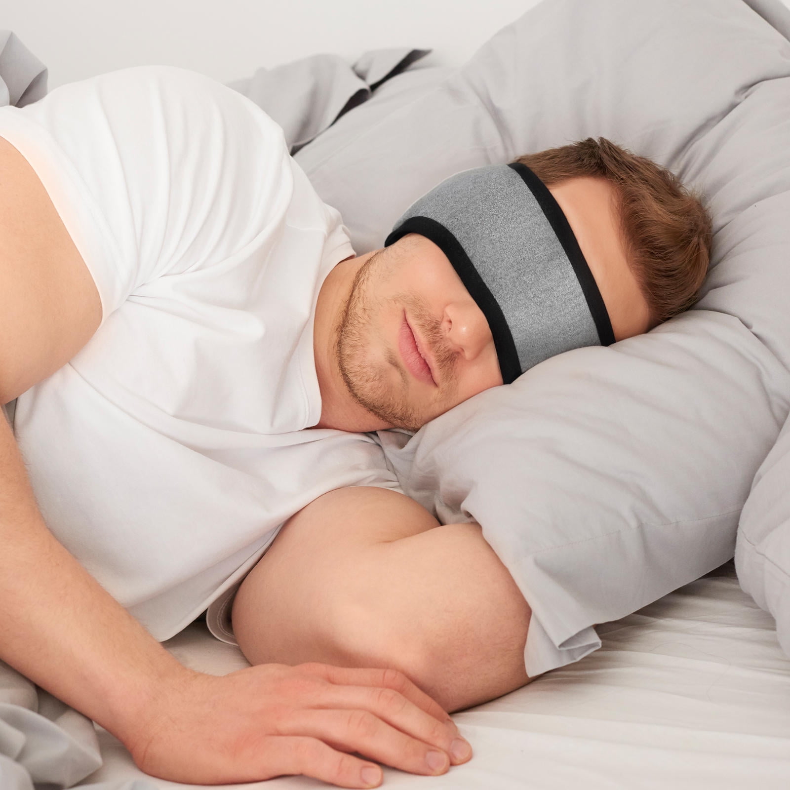 MLINS Sleeping Ear Muff Noise Insulation Earmuff Comfortable Ear Covers ...