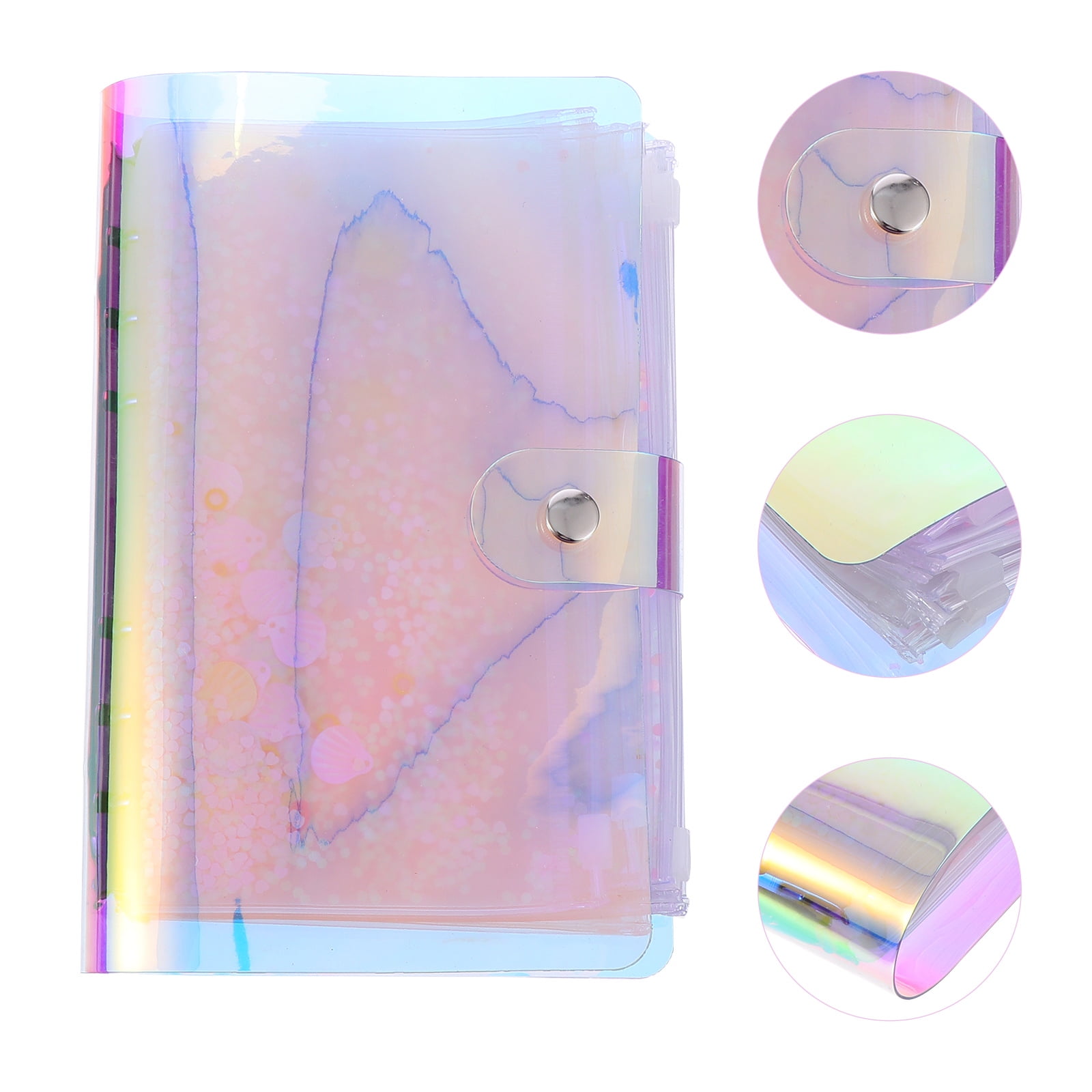 MLINS Slim Notepad Practical Binder Easy to Carry Binder Work 18X9.4cm ...