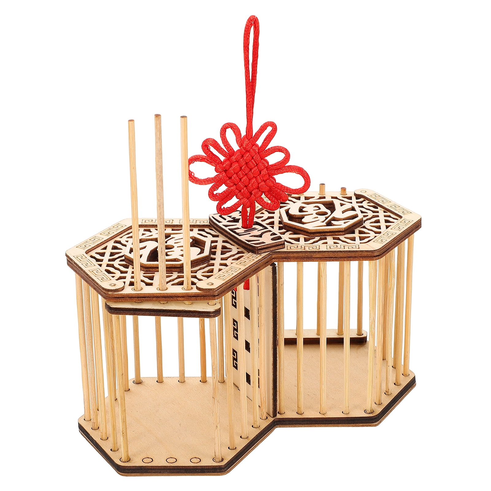 MLINS Small Bamboo Grasshopper Cage Portable Cricket Cage Outdoor ...