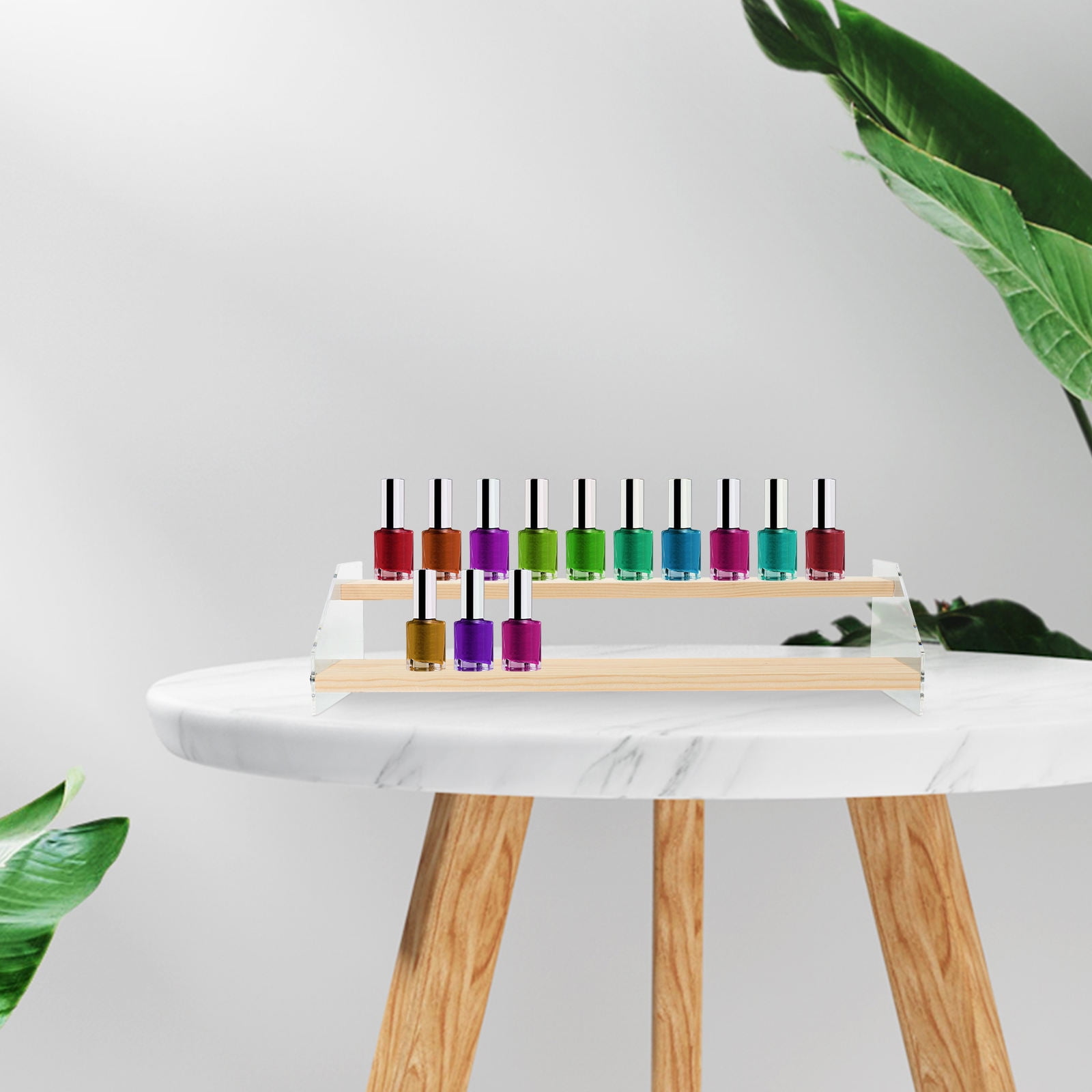 MLINS Small Desk Riser Ladder Figure Display Stand 30.50X10.50X7.30CM ...