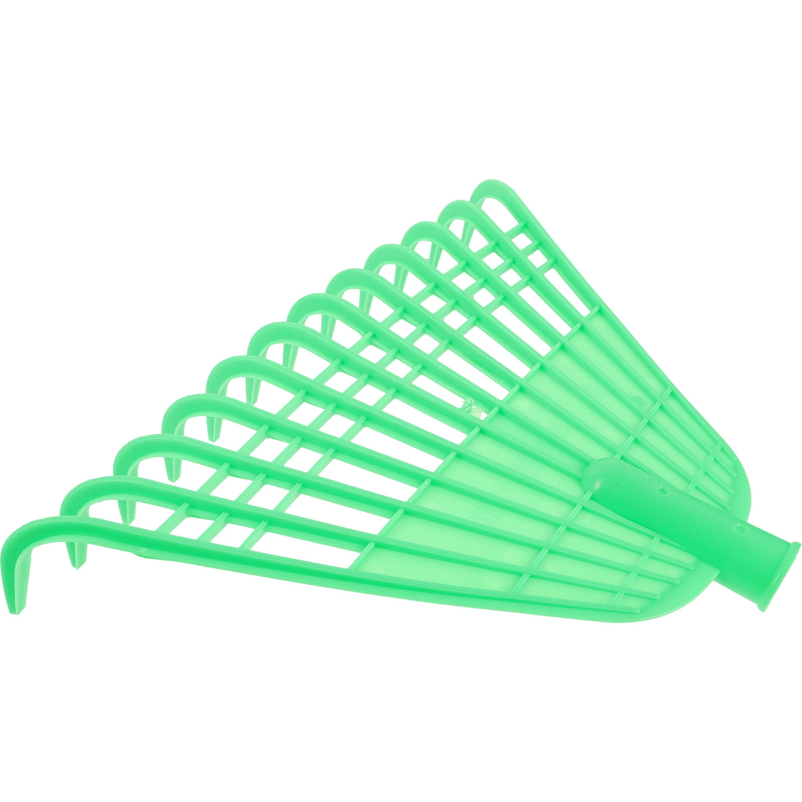 MLINS Small Garden Rake for Home Use Lightweight Plastic Green Suitable ...