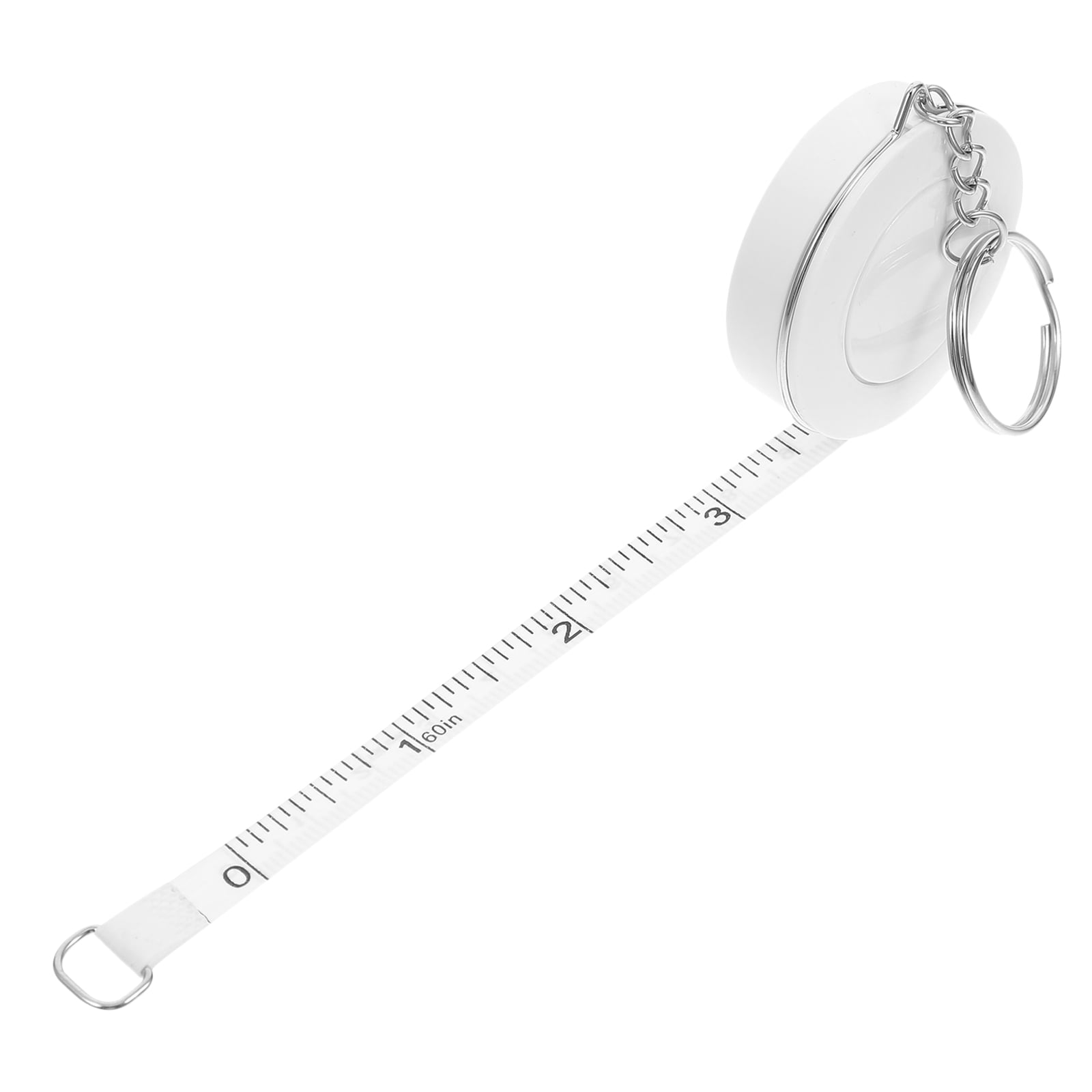 MLINS Small Key chain Measuring Tape Small Soft Tape Measure White For ...