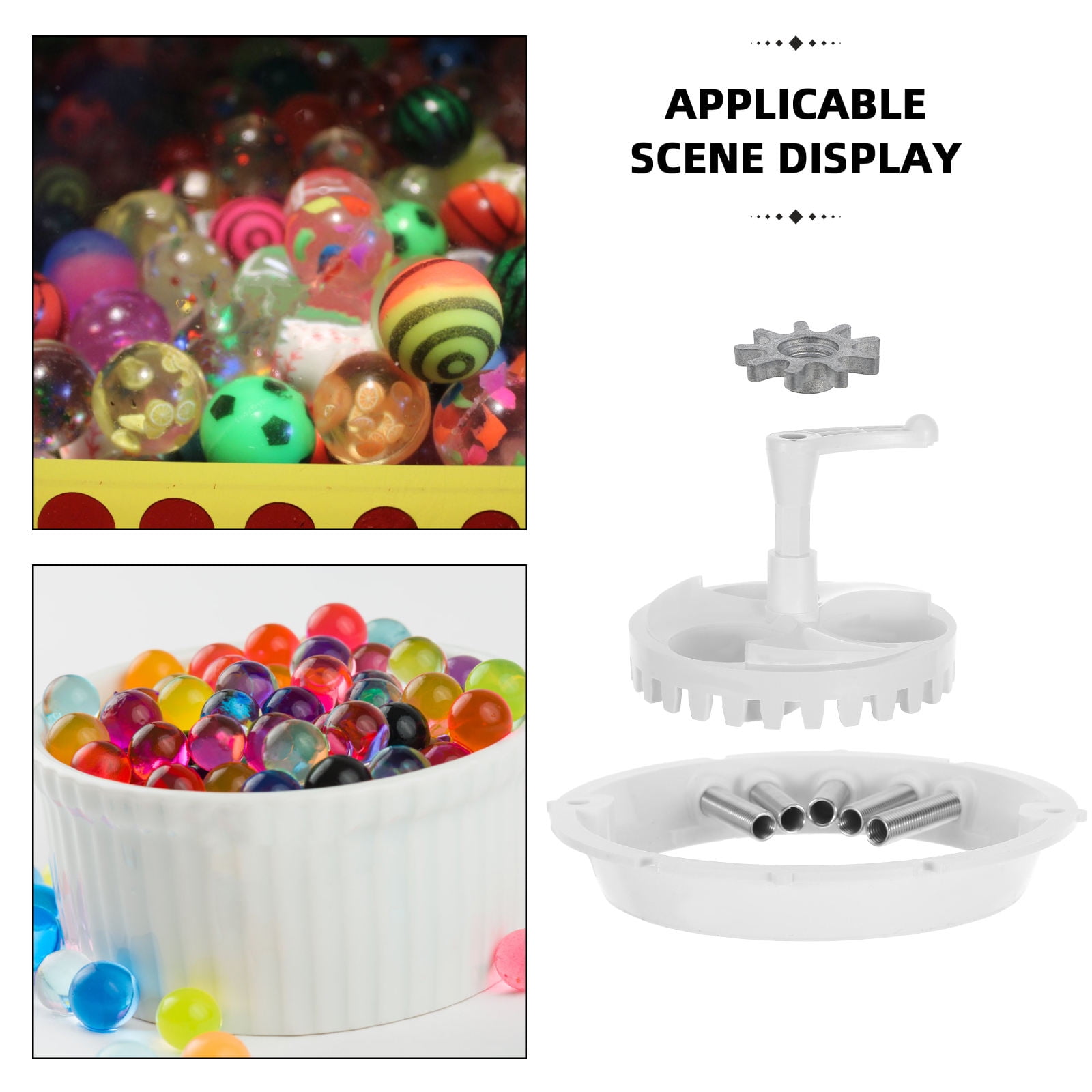 MLINS Small Machine Gear Turntable And Stirring Rod Set Designed For ...