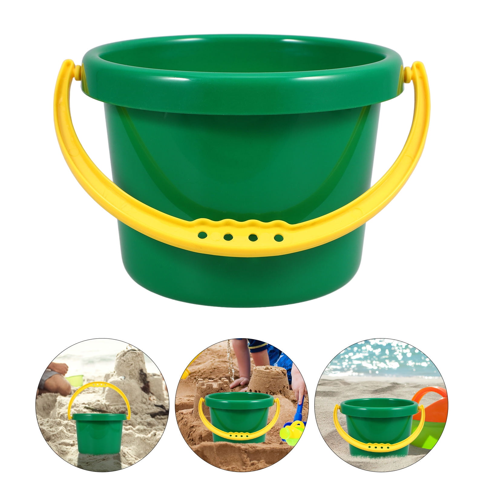MLINS Small Sand Pail Mini Beach Pails Bucket Toy Travel - Walmart.com