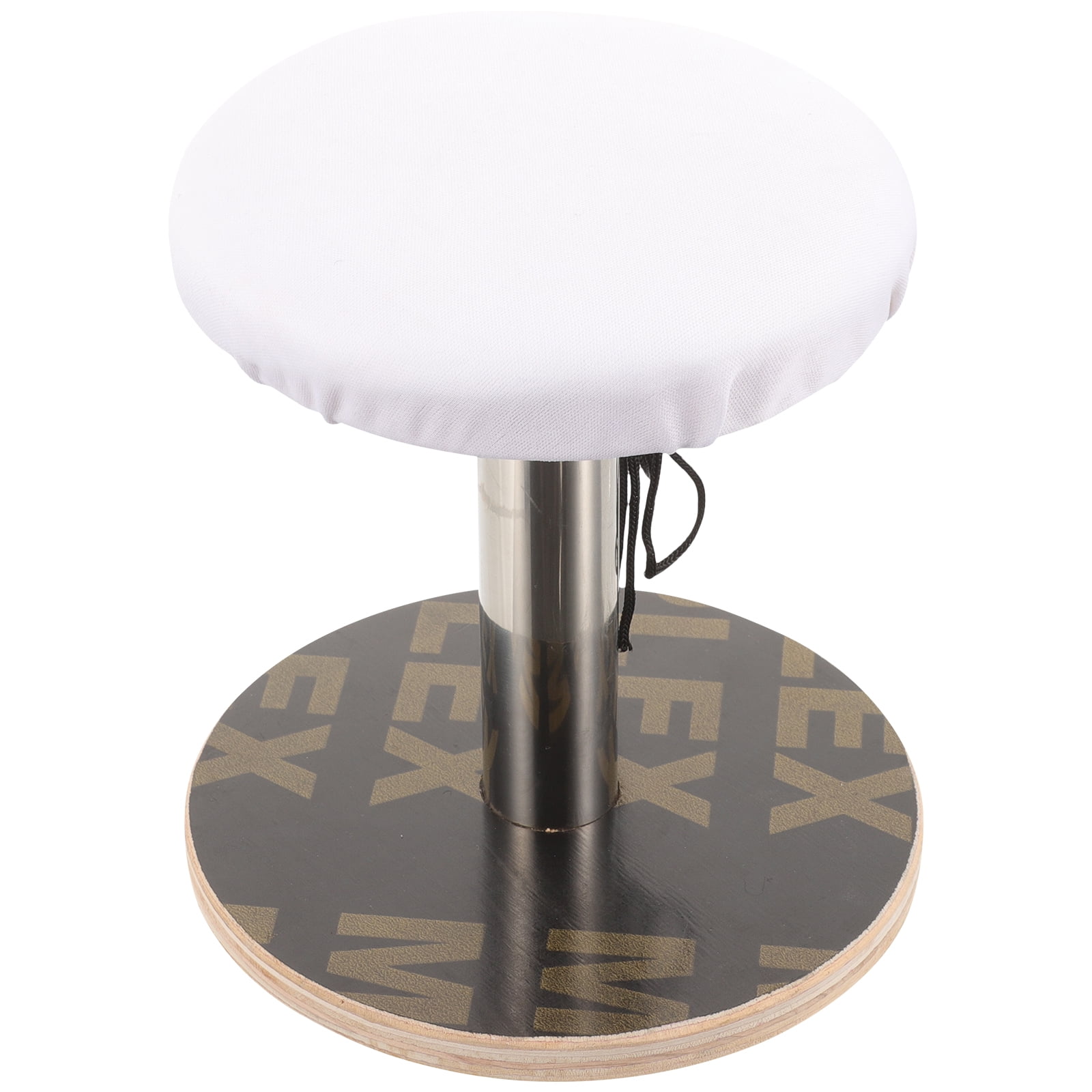 MLINS Small Table Top Ironing Board Solid Wood Stool Round Travel ...