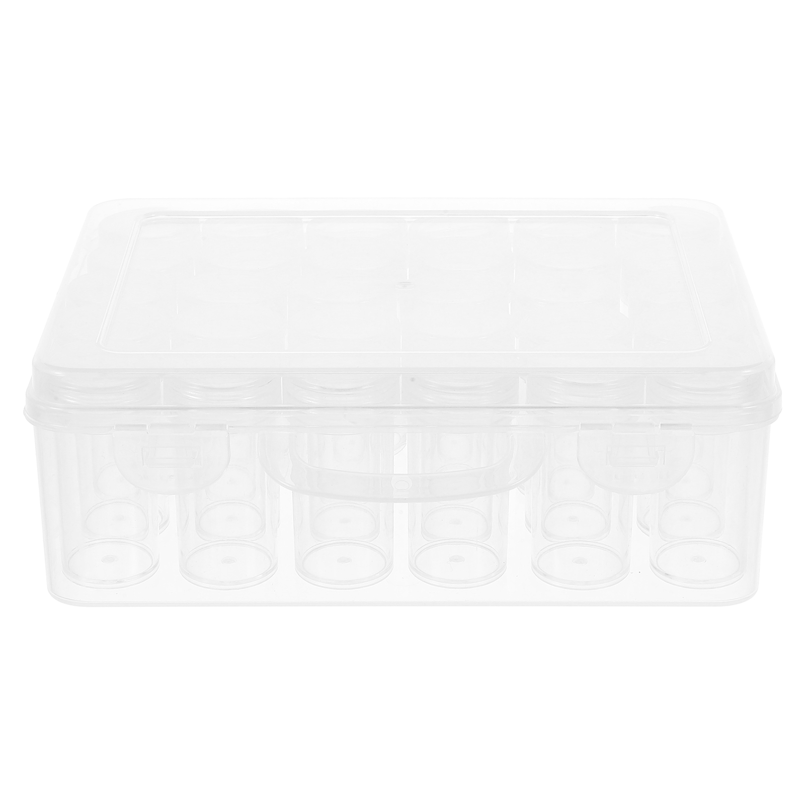 MLINS Small Travel Containers Plastic Seed Catalog Holder Transparent ...