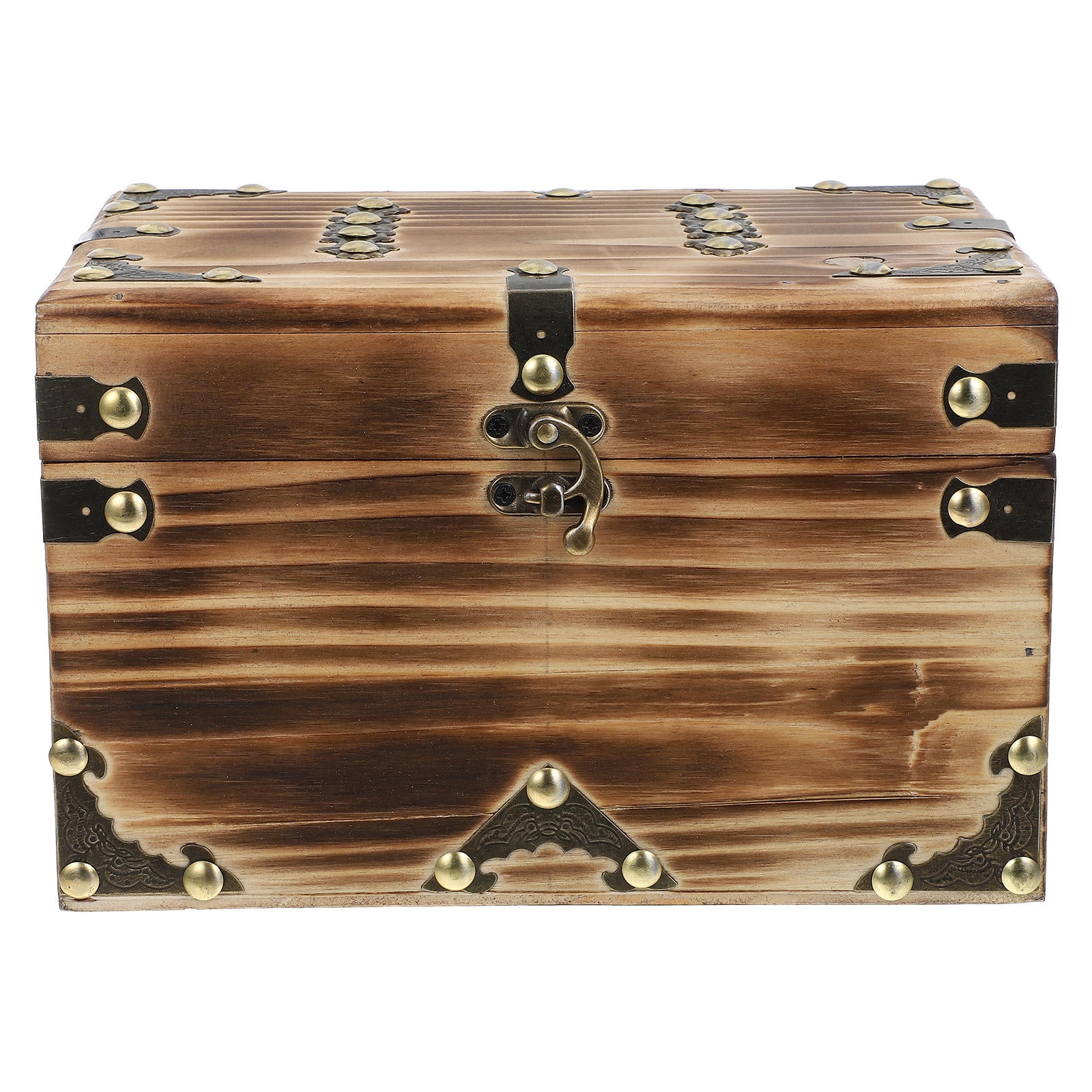 MLINS Small Treasure Box Multi-function Pirate Chest Antique Treasure ...