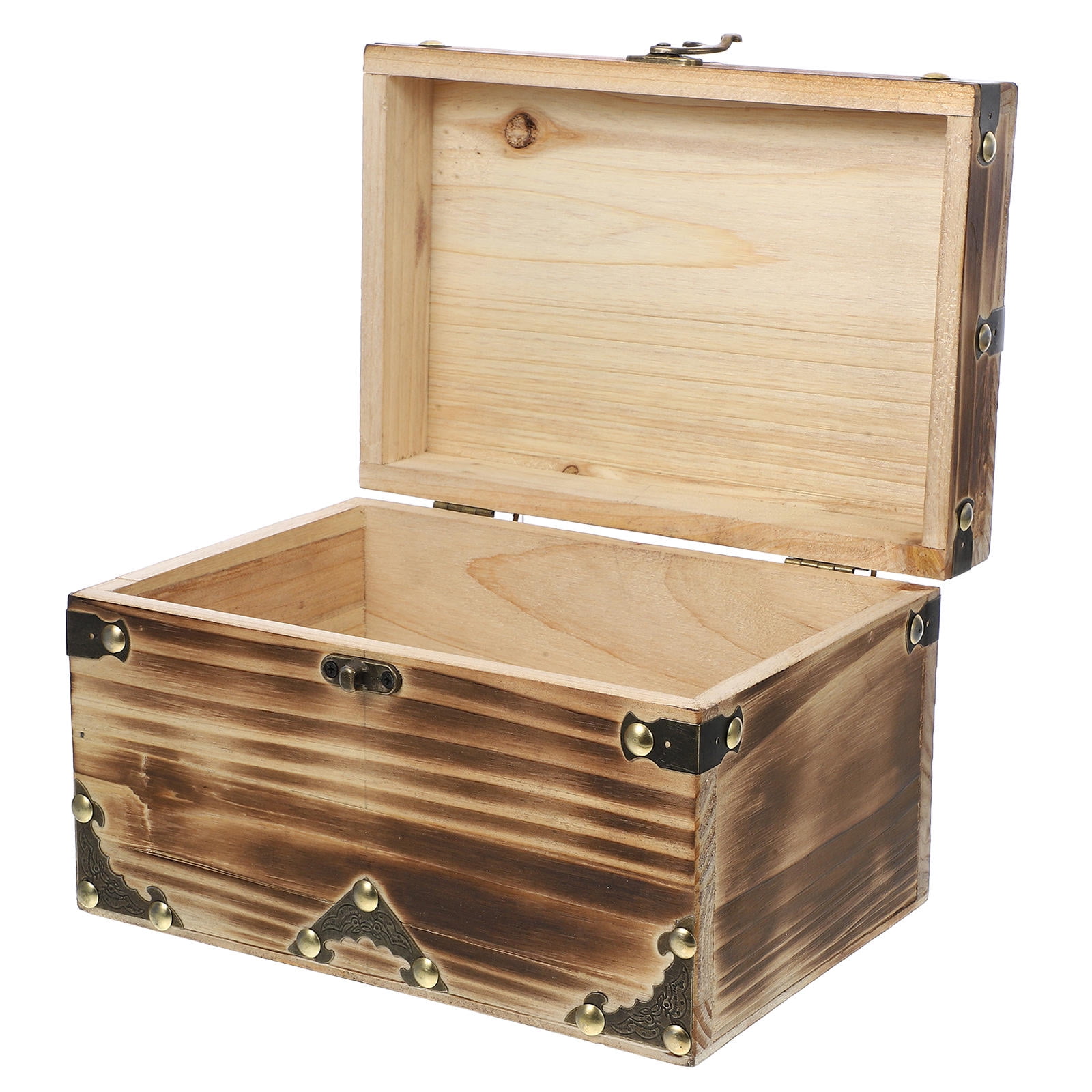 MLINS Small Treasure Box Multi-function Pirate Chest Antique Treasure ...