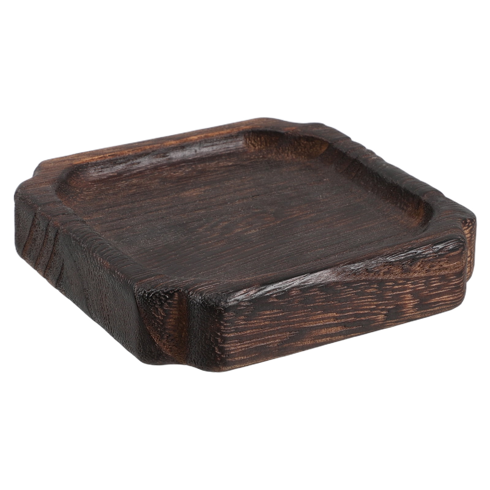 MLINS Small Wooden Tea Tray Solid Wood Tray Portable Wooden Tray ...