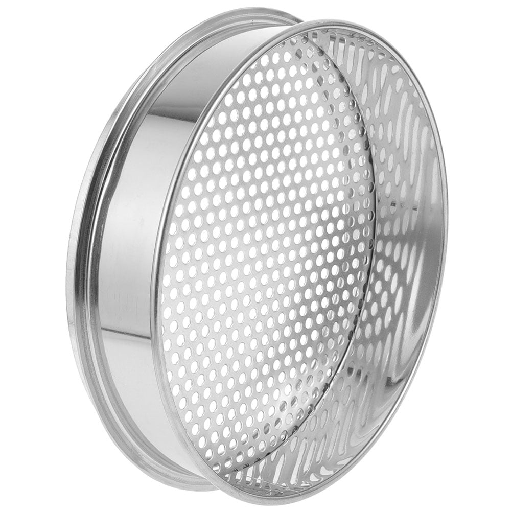 MLINS Soil Screen Sieve Gardening Accessories Metal Garden Riddle Tool Metal Garden Sieve Sand ...