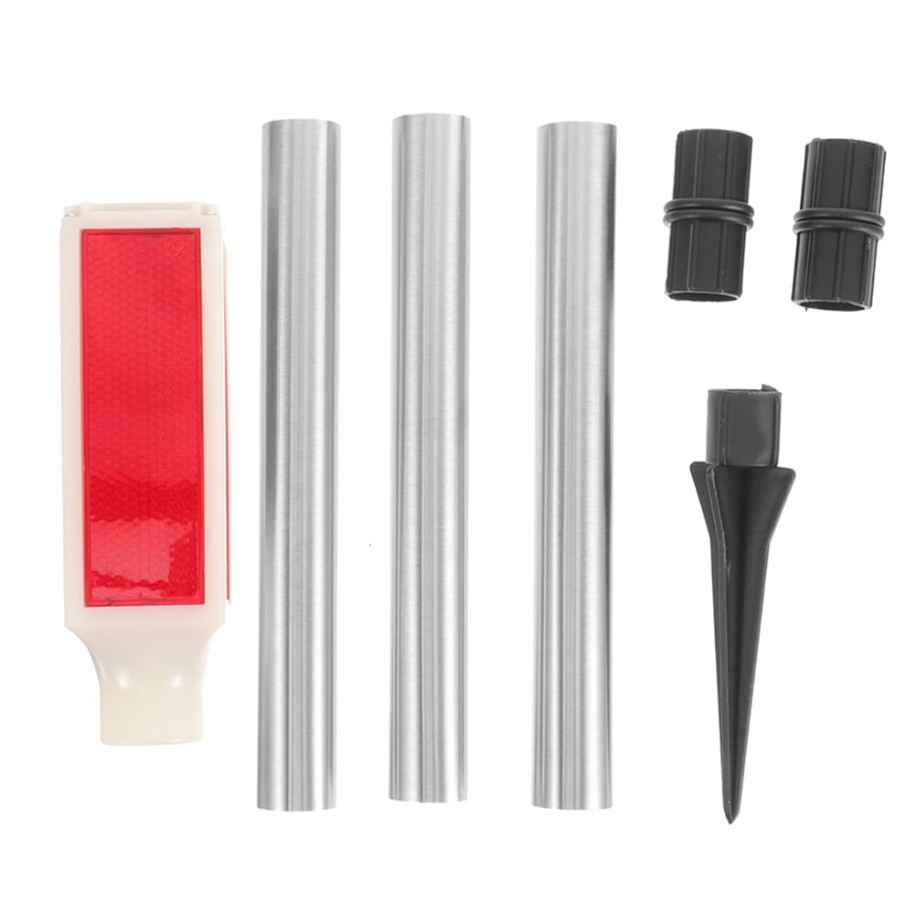 MLINS Solar Warning Light Solar Landscaping Light Solar Light Outdoor ...