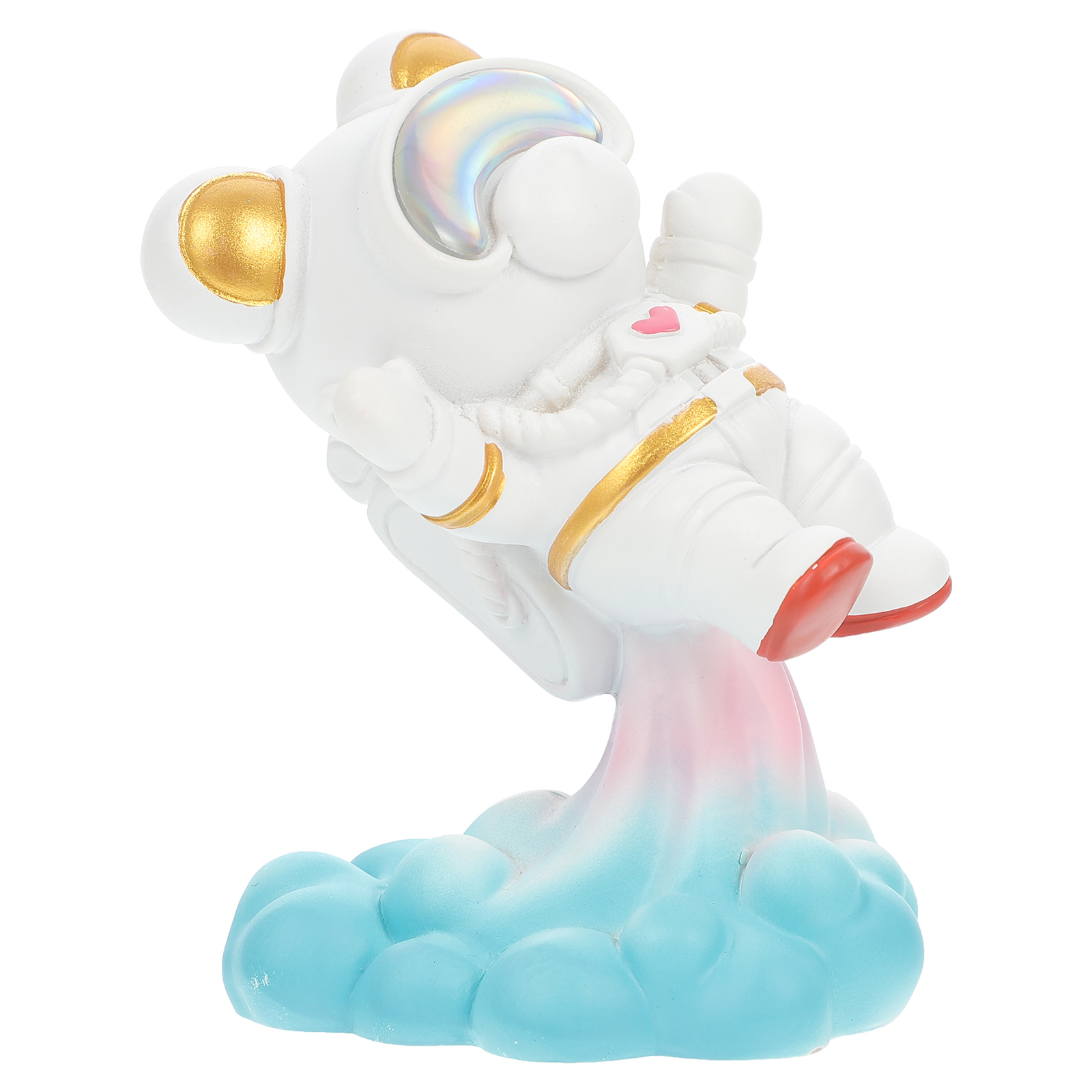 MLINS Space Birthday Decorations Astronaut Bear Statue Ornament Child ...