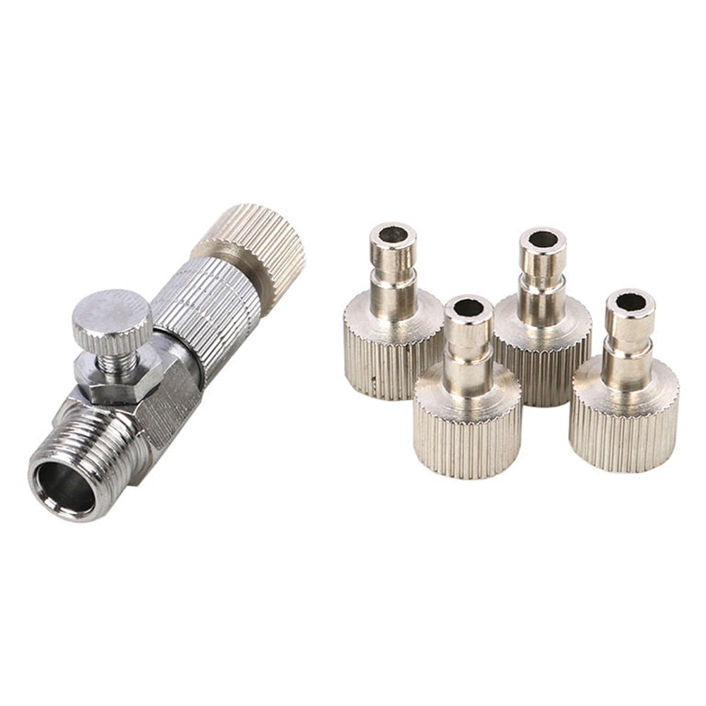 MLINS Spray Adapter Electric Switch Air Compressors Airbrush Silver ...