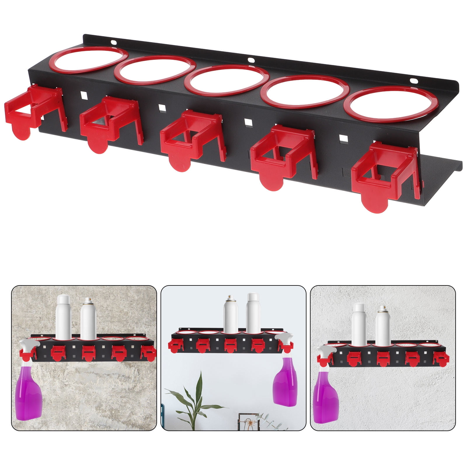 MLINS Spray Bottle Holder Spray Bottle Rack Detailing Tool Rack Spray ...