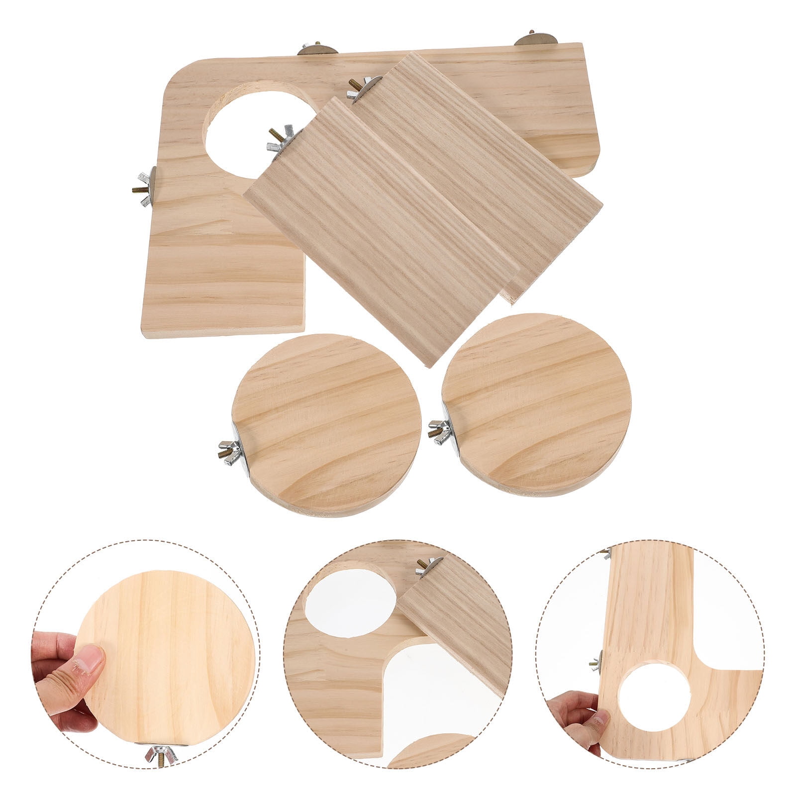 MLINS Springboard Set Squirrel Climbing for Chinchilla Jumping Stand ...