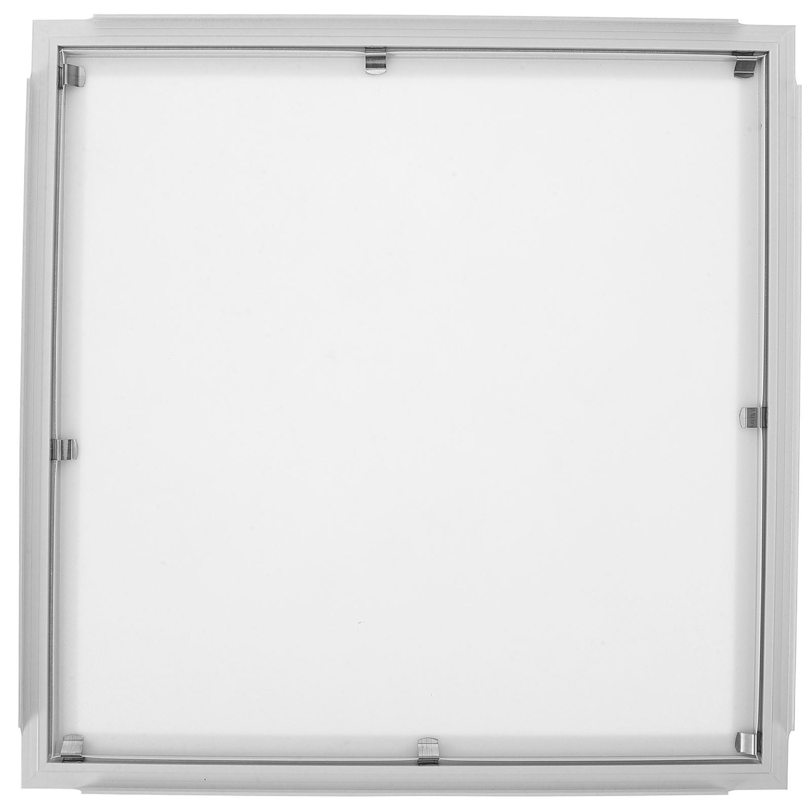 MLINS Square Ceiling Light Cover Aluminium Ceiling Light Fixture for ...