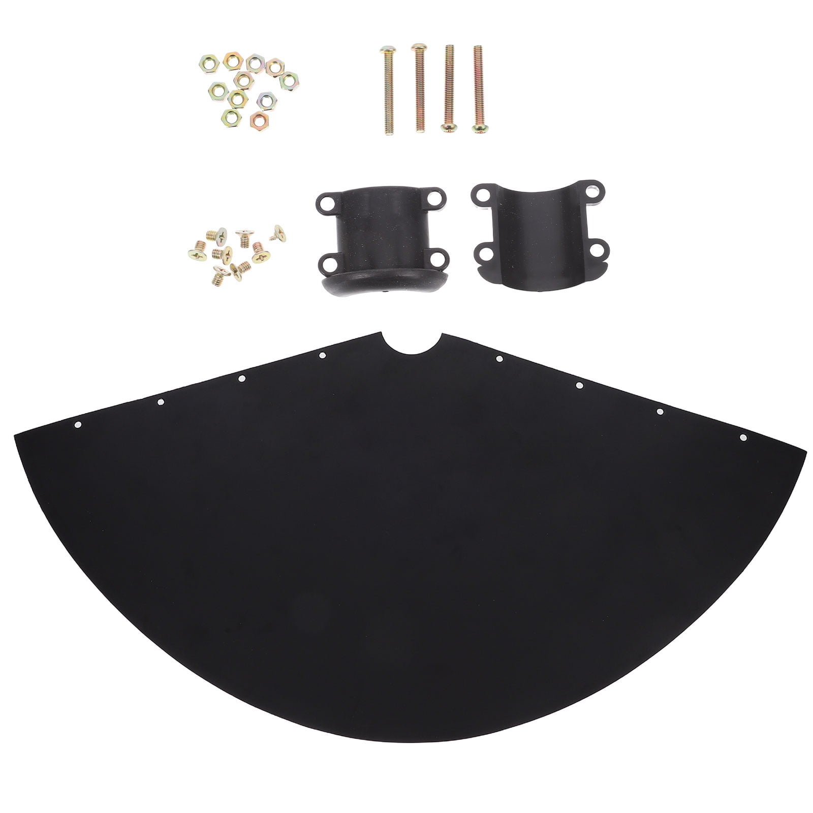 Bird Feeder Pole with Squirrel Baffle and Stopper for Outside Mount ...