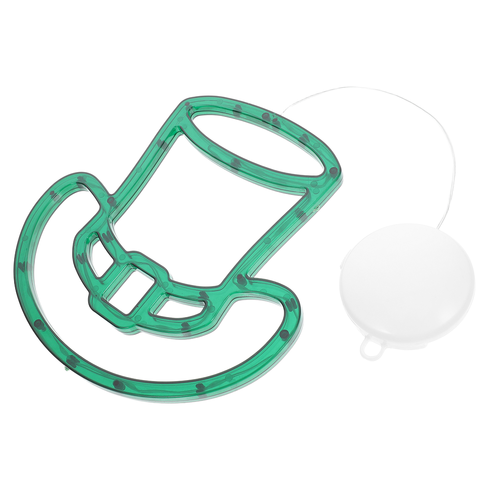 MLINS St. Patrick's Day Shamrock Window Lights Battery Operated Lighted ...