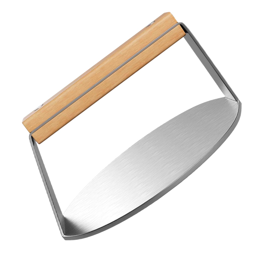 MLINS Stainless Steel Burger Press Handle Burger Smasher Tool Metal ...