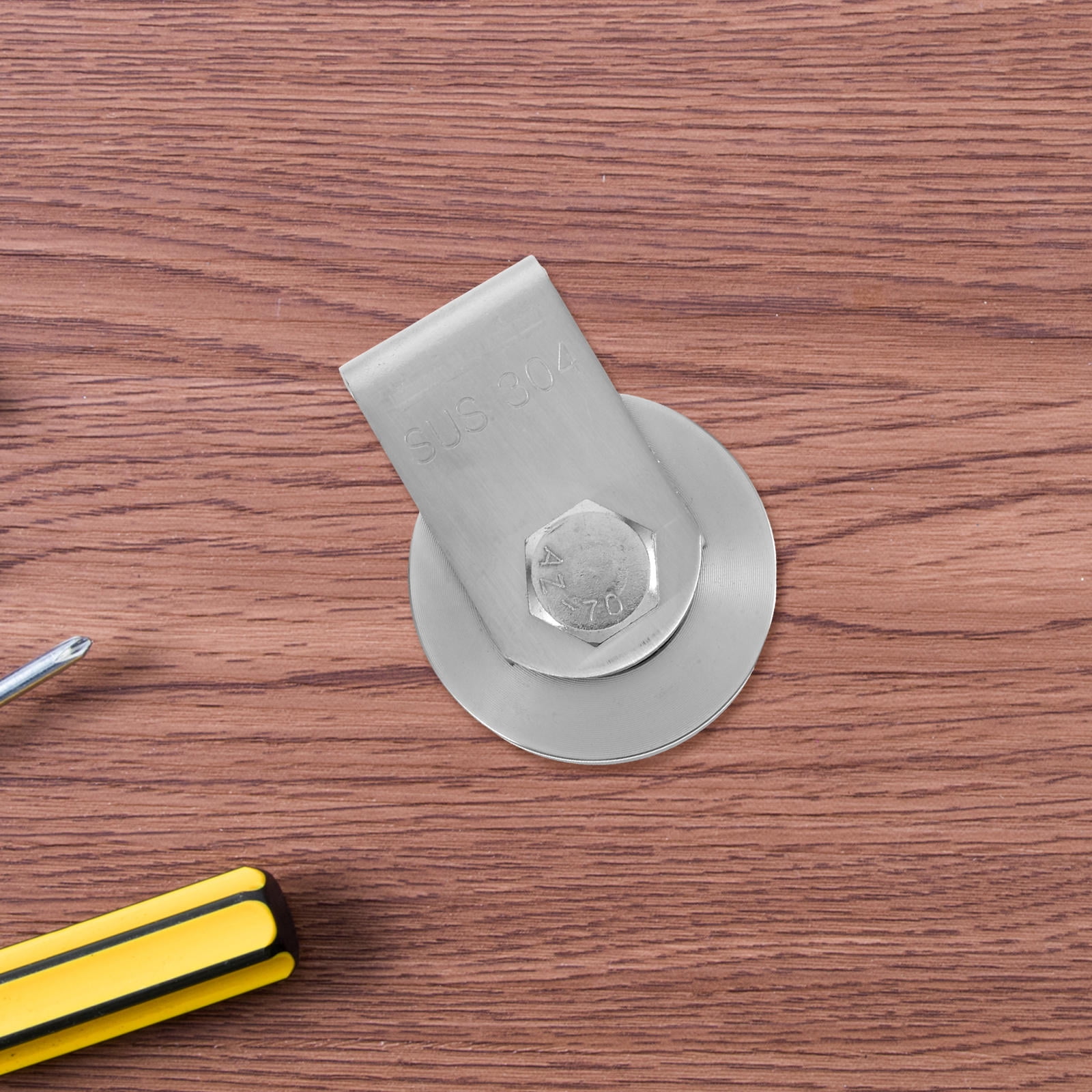 MLINS Stainless Steel Groove Wheel U-Groove Wheel Pulleys Small Roller ...