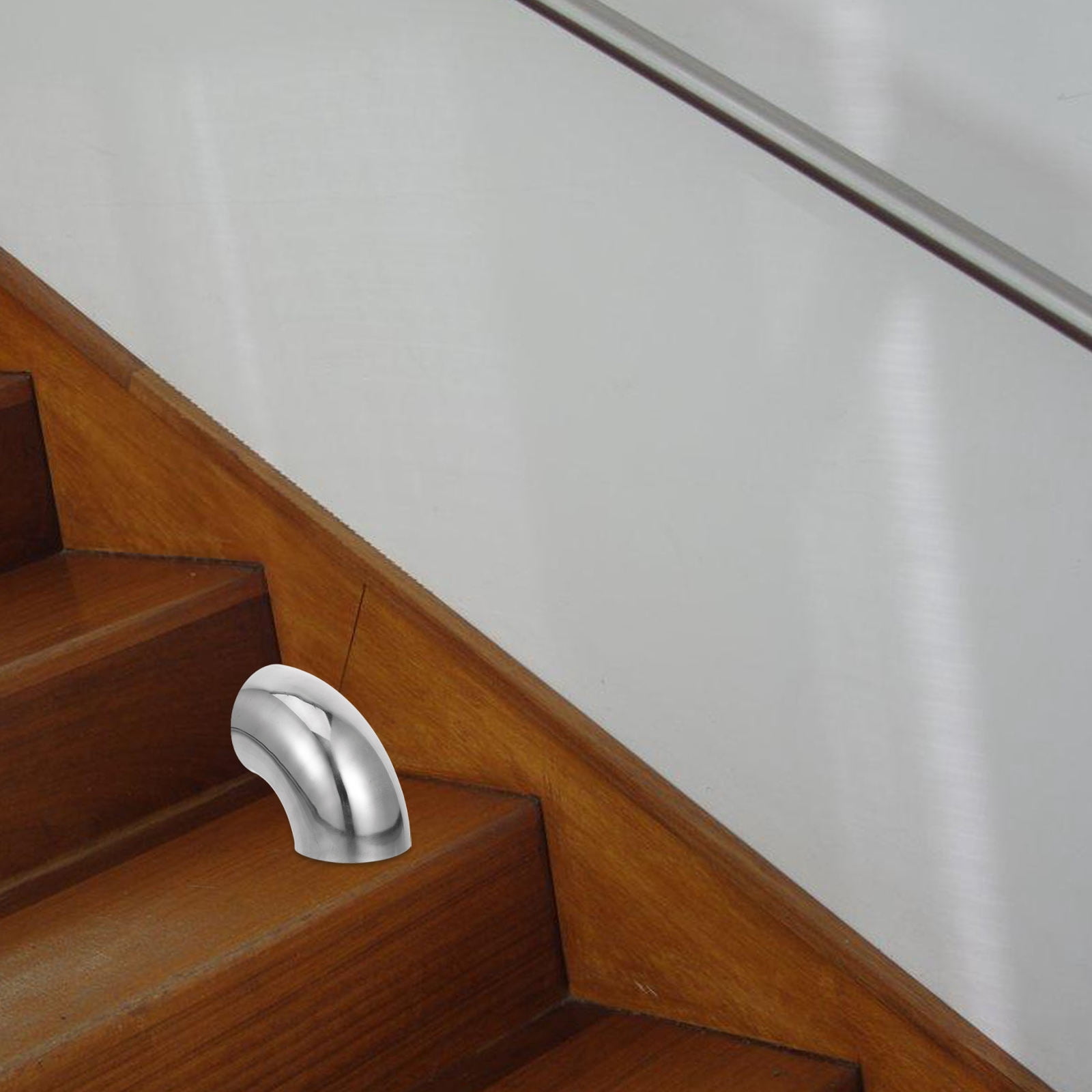 MLINS Stainless Steel Hand Rail Elbow Fittings Handrail Pipe Connectors ...
