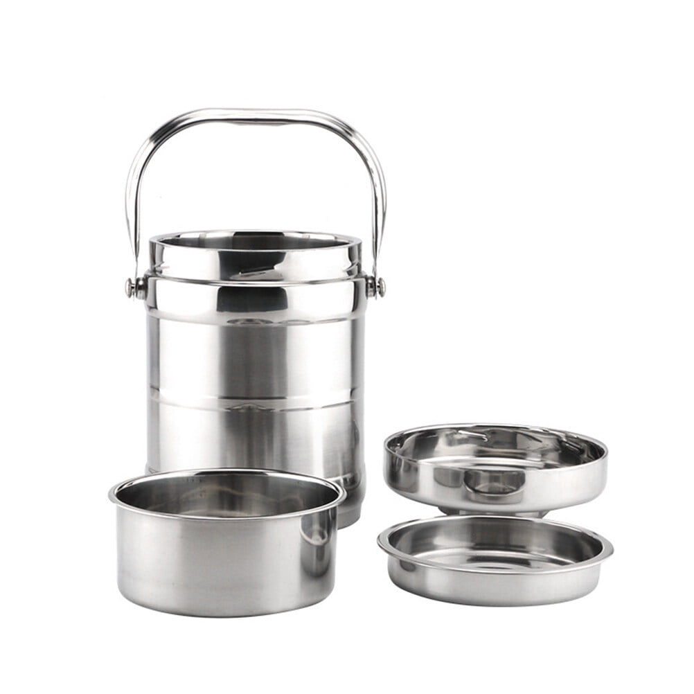 MLINS Stainless Steel Insulation Bucket Insulated Lunch Container ...