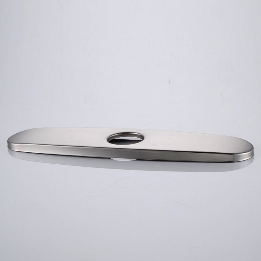 MLINS Stainless Steel Kitchen Sink Tap Hole Cover Brushed Kitchen ...