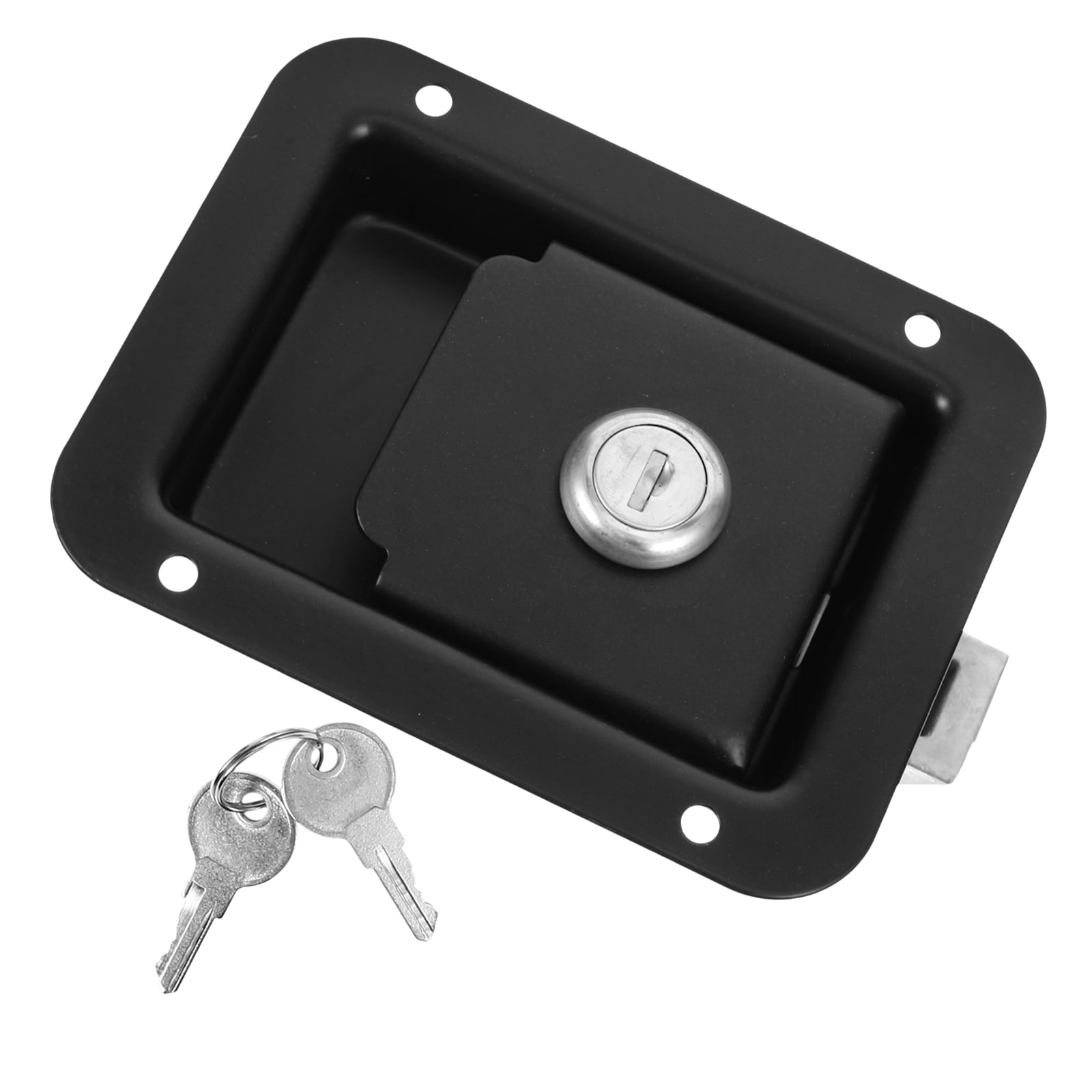 MLINS Stainless Steel Panel Lock with Key Truck Toolbox Door Lock T ...