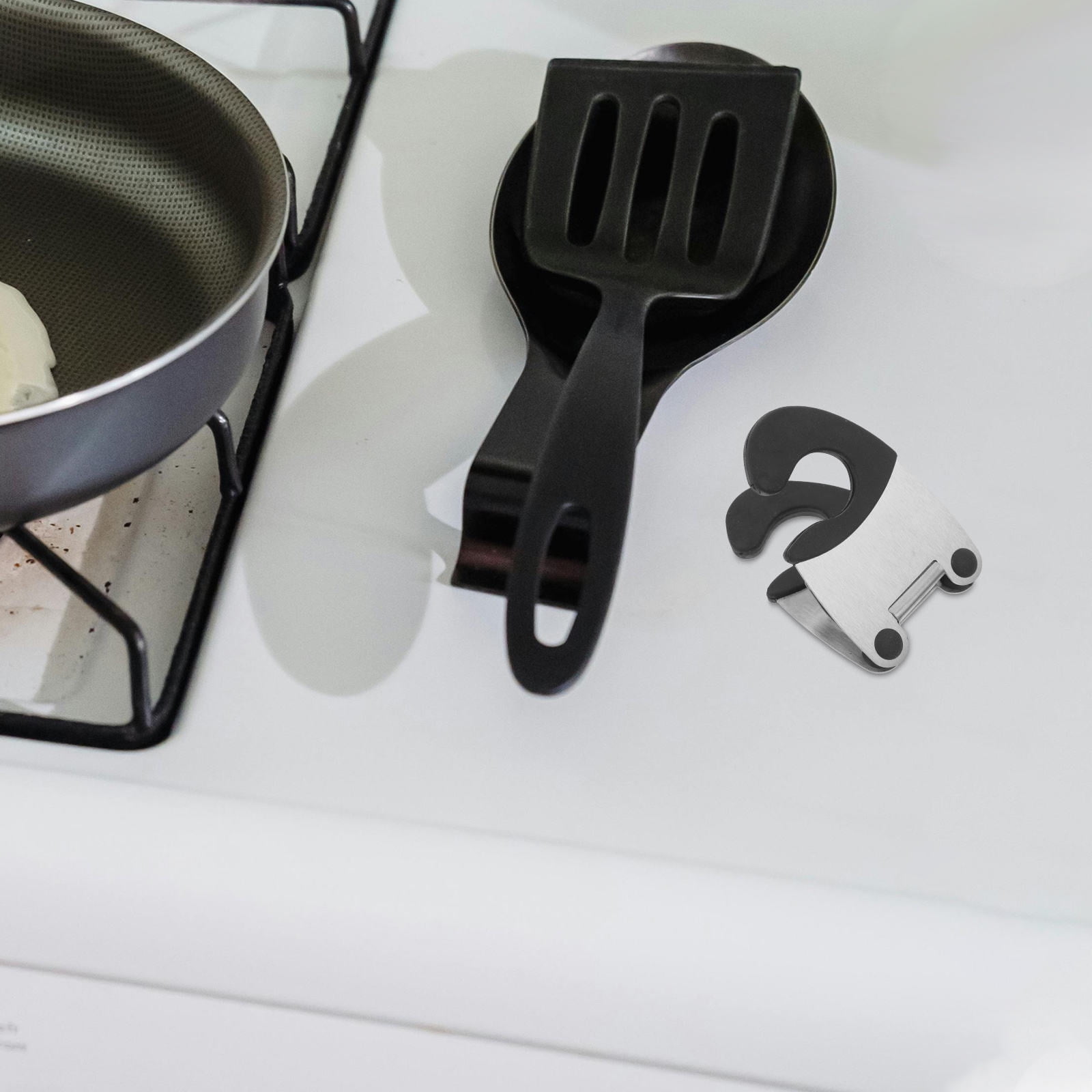 MLINS Stainless Steel Pot Lid Holder And Spill Prevention Tool Pot ...