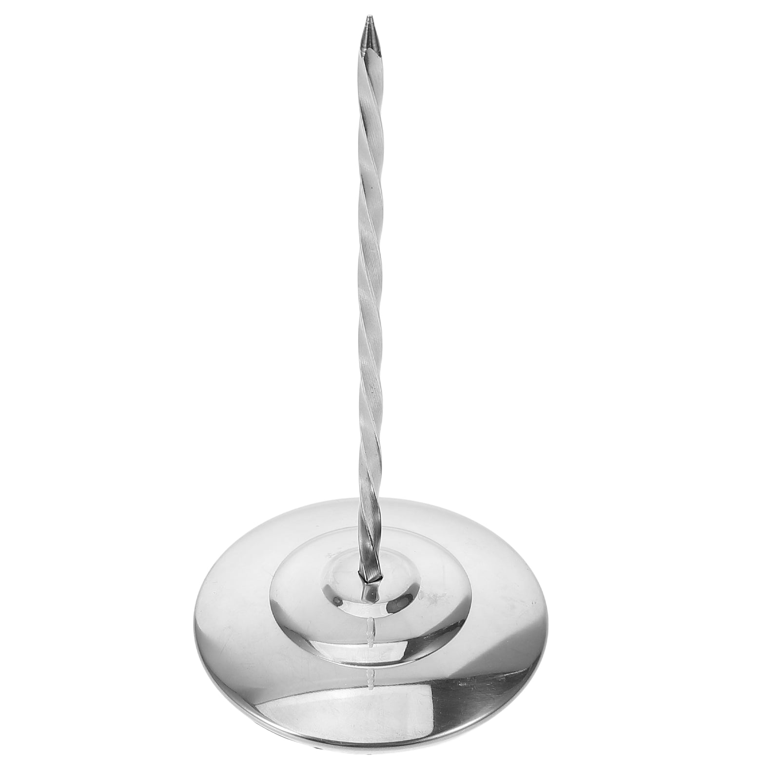 MLINS Stainless Steel Receipt Holder Spike for Storage Silver Keeps ...
