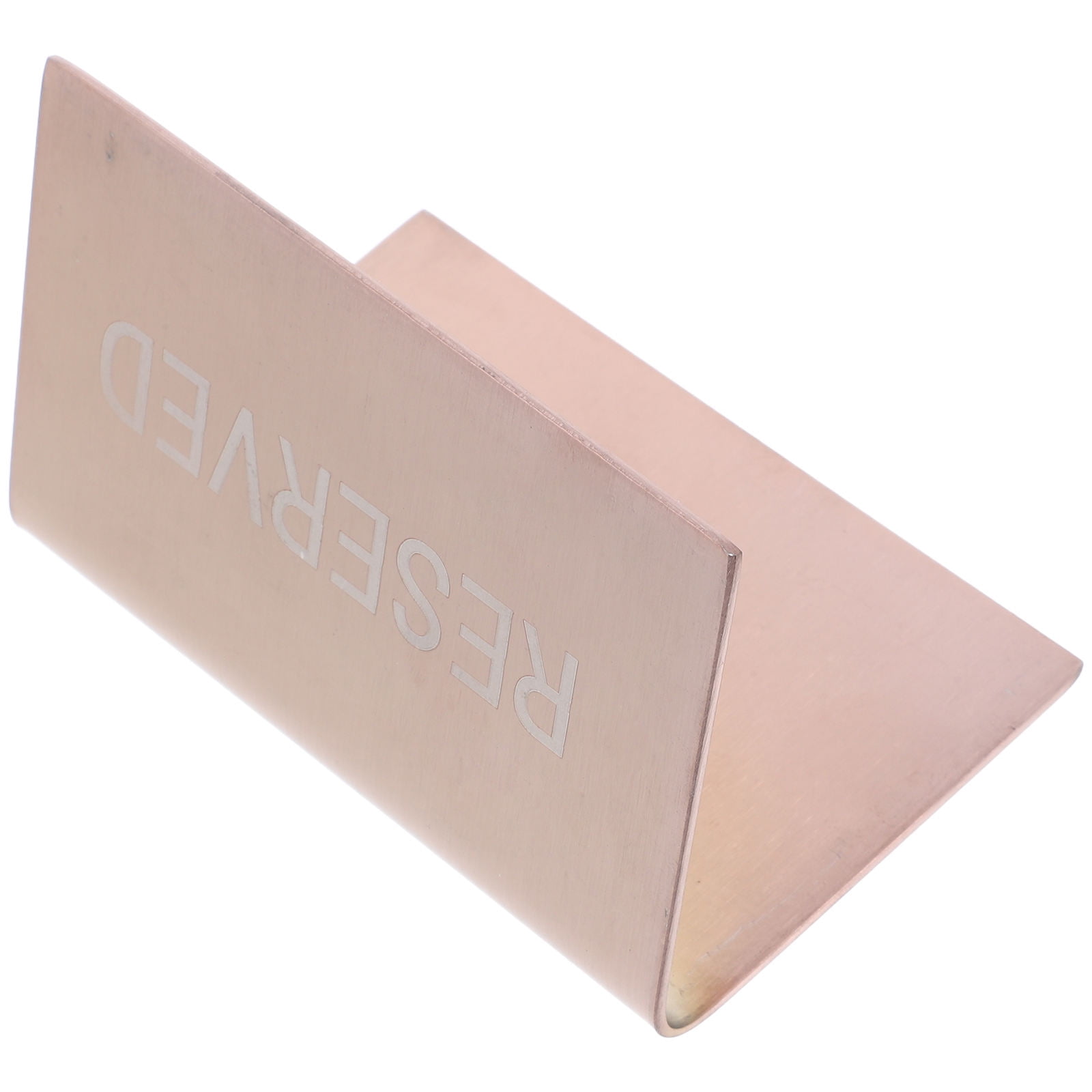 MLINS Stainless Steel Reserved Table Signs Guest Reservation Table ...