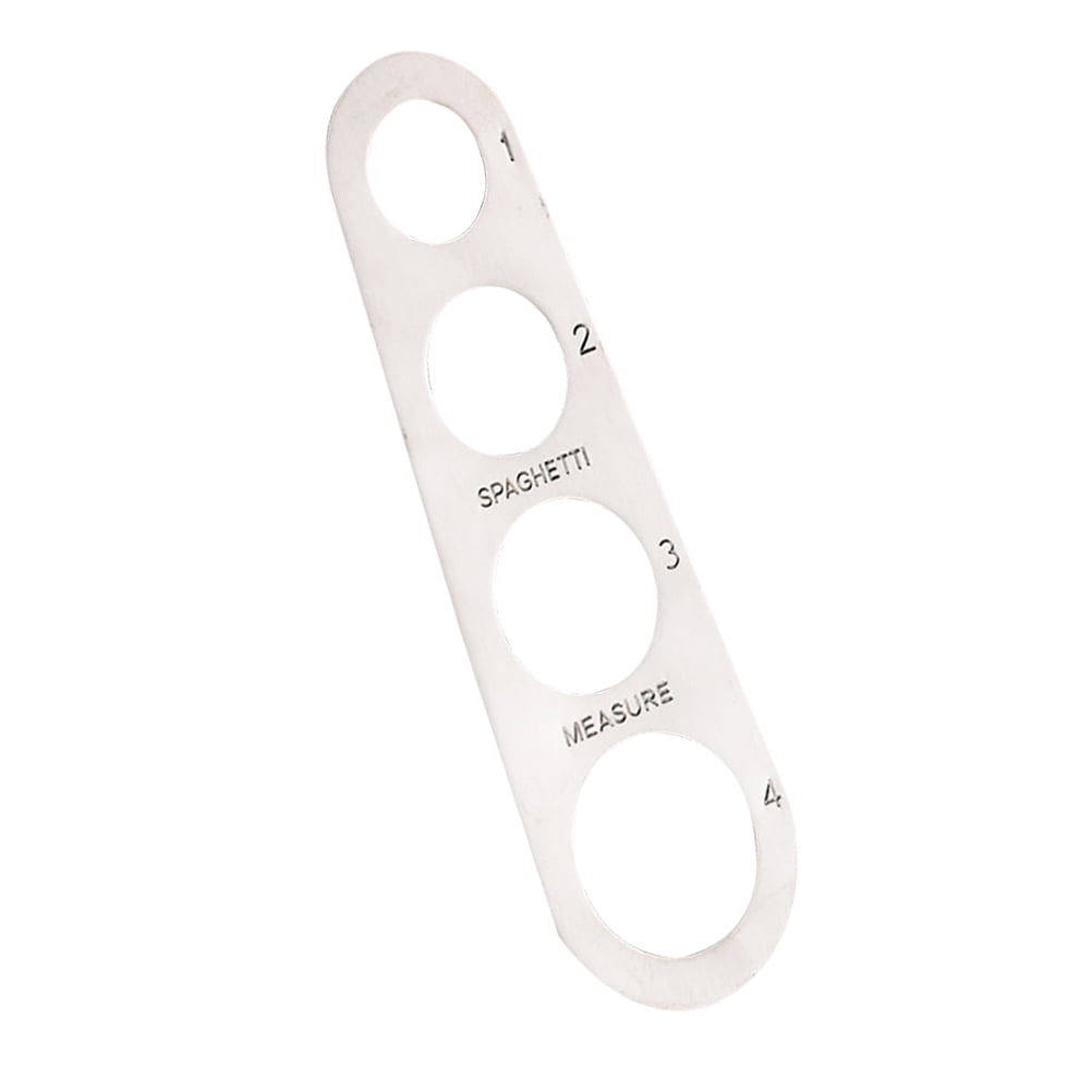 MLINS Stainless Steel Spaghetti Measuring Ruler with 4 Holes for ...