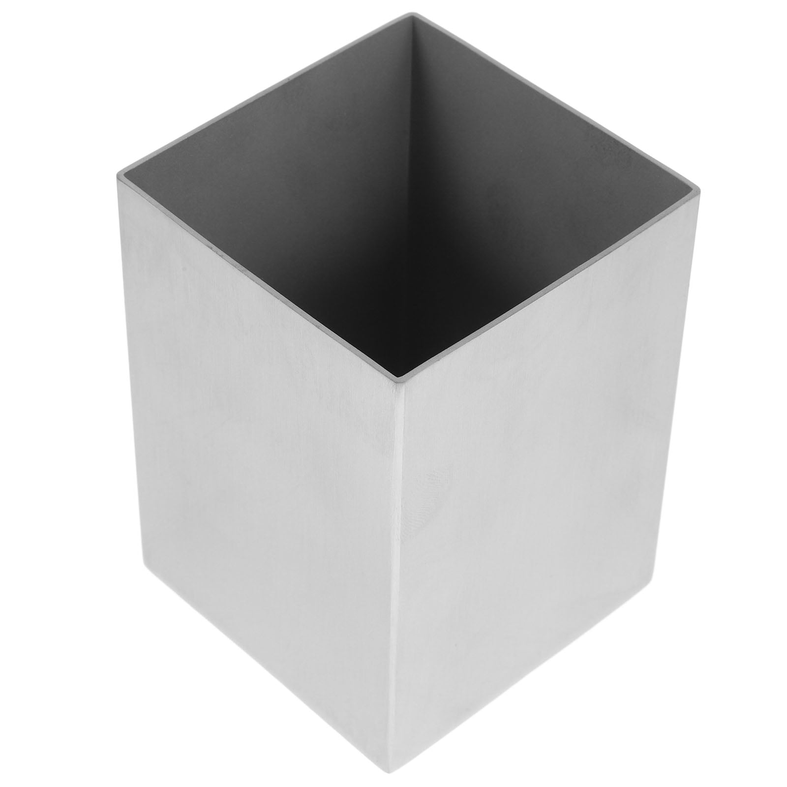 MLINS Stainless Steel Square Storage Box Pencil Cup Table Holder ...