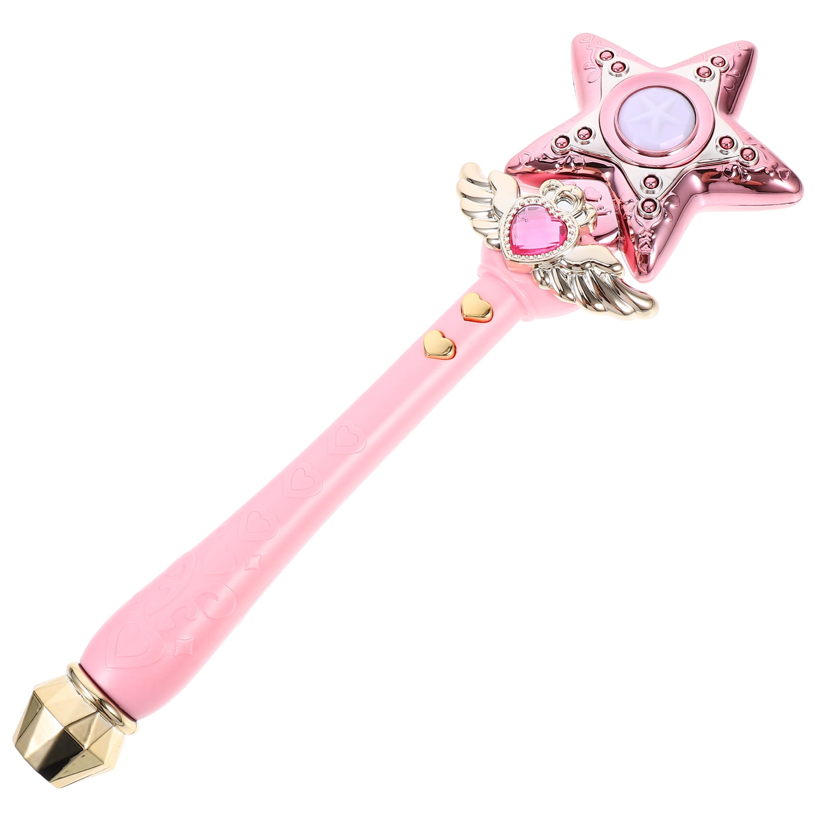 MLINS Star Glow Wand For Kids Light Up Music Wand With Rotating Feature ...