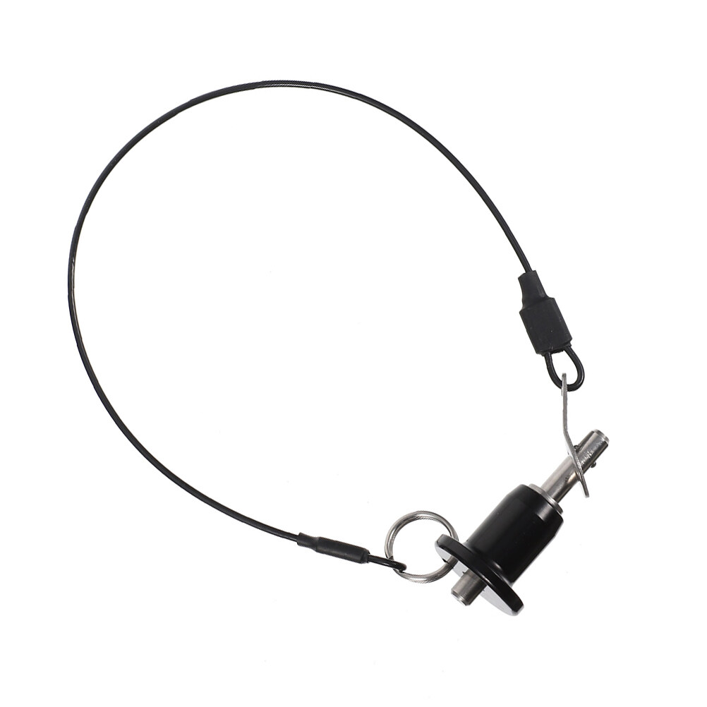 MLINS Steel Ball Safety Pin Hitch Lock Push- Button Latch Hook Man ...