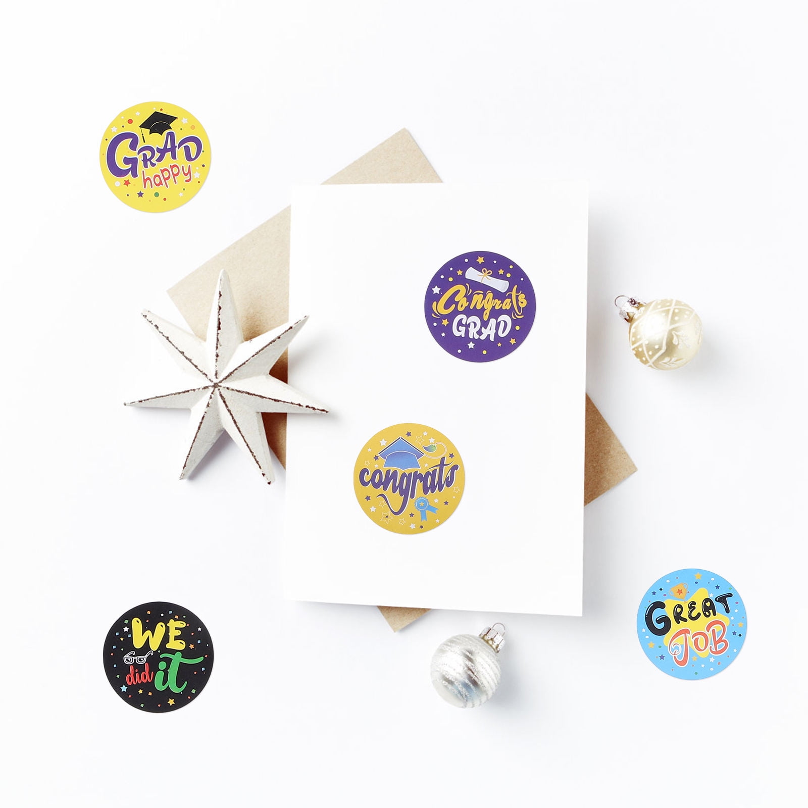 MLINS Sticker Labels Graduation Season Stickers Gift Wrapping Party ...