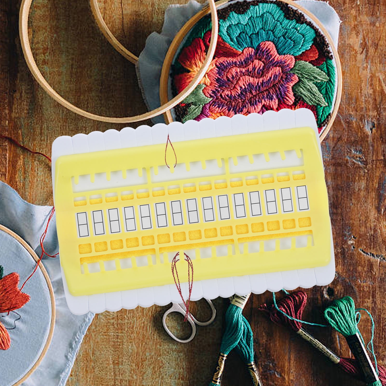 MLINS Stitch Thread Organiser Spool Tool Cable Connector Embroidery ...