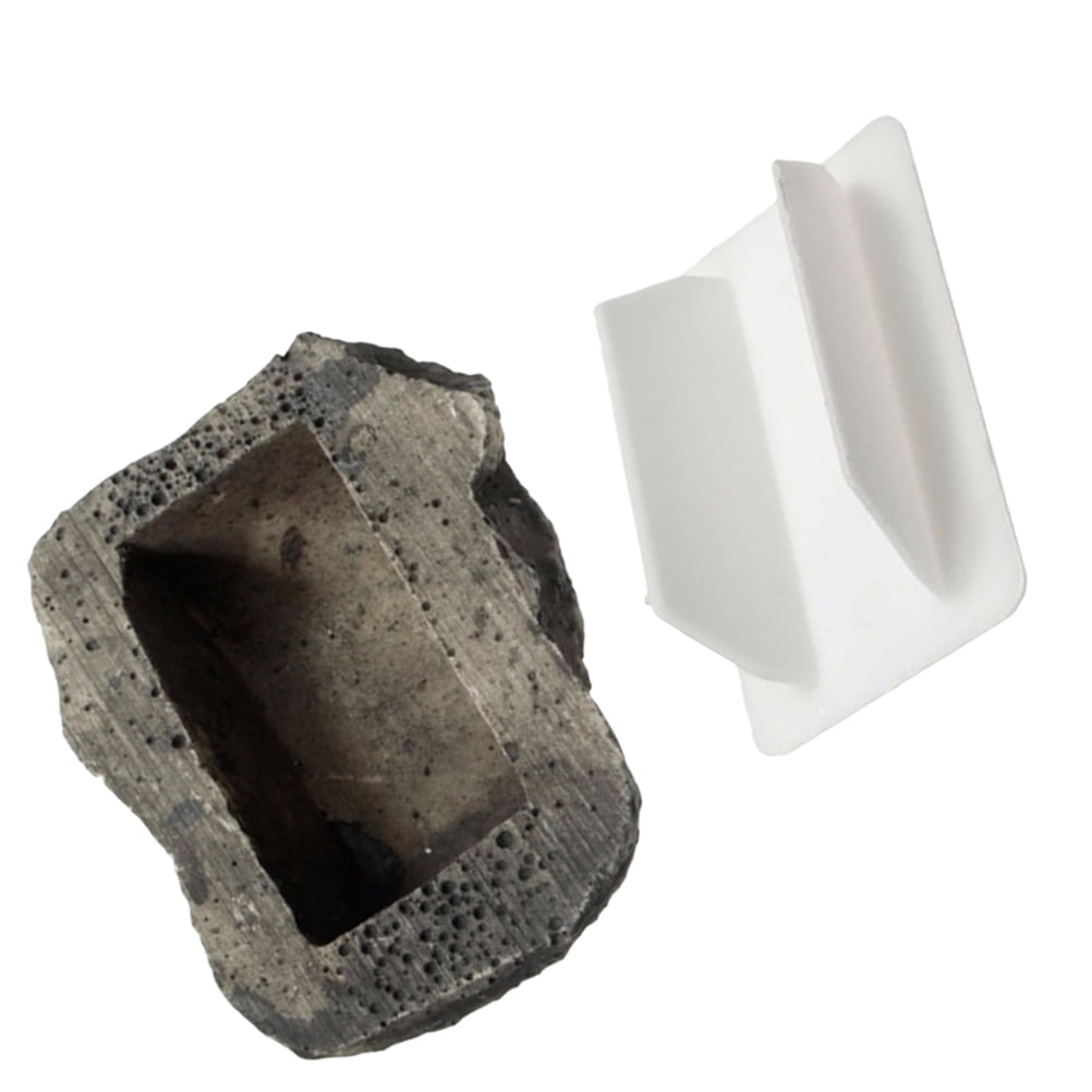 MLINS Stone Storage Case Resin Desktop Decoration Key Hider Rock Safe ...