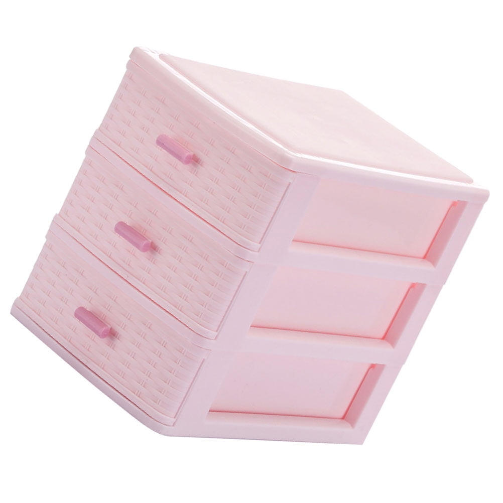MLINS Storage Drawers Locker Organizer Desktop Box Rotating Drawer-type ...